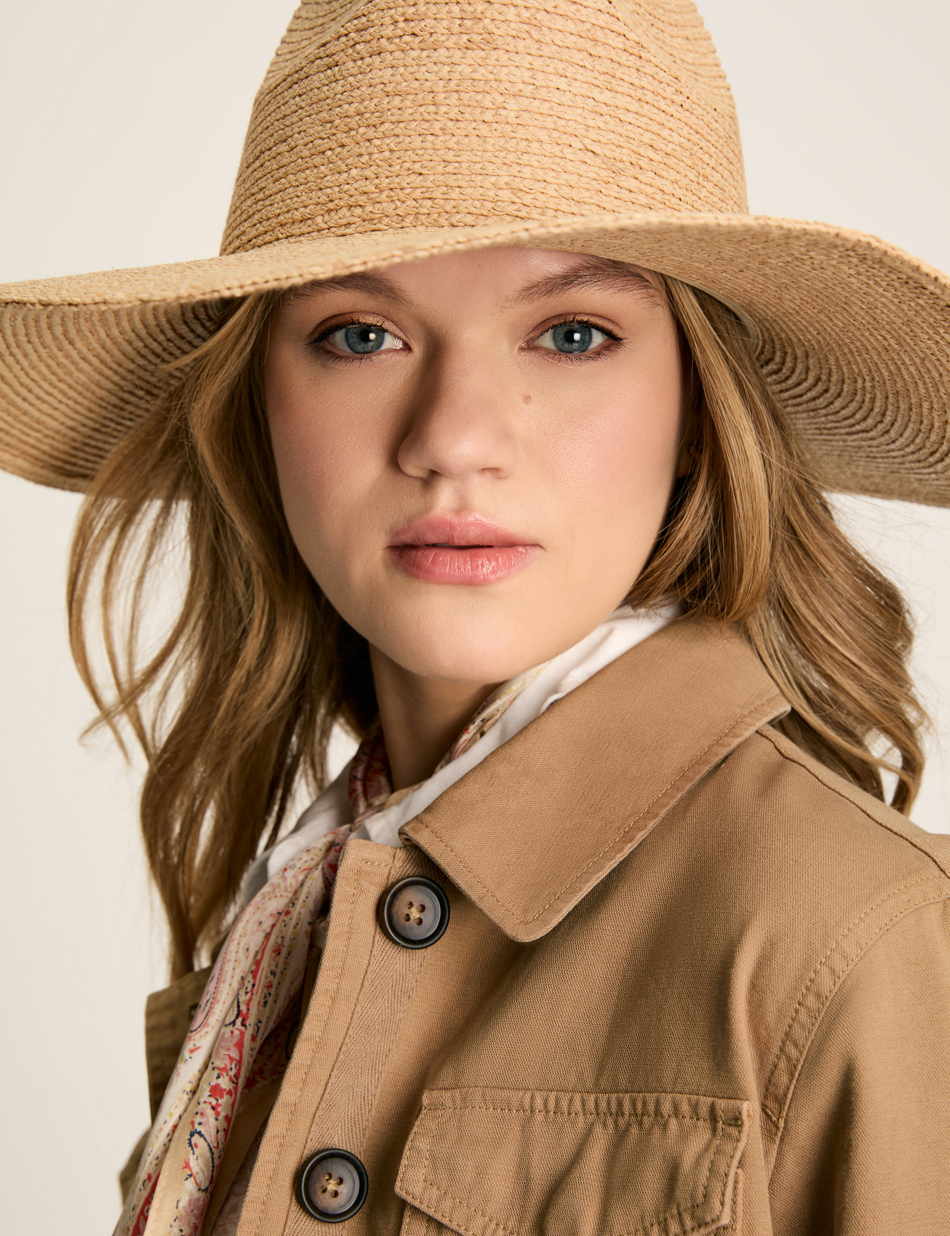 Cotton Rich Collared Jacket with Linen | Joules | M&S