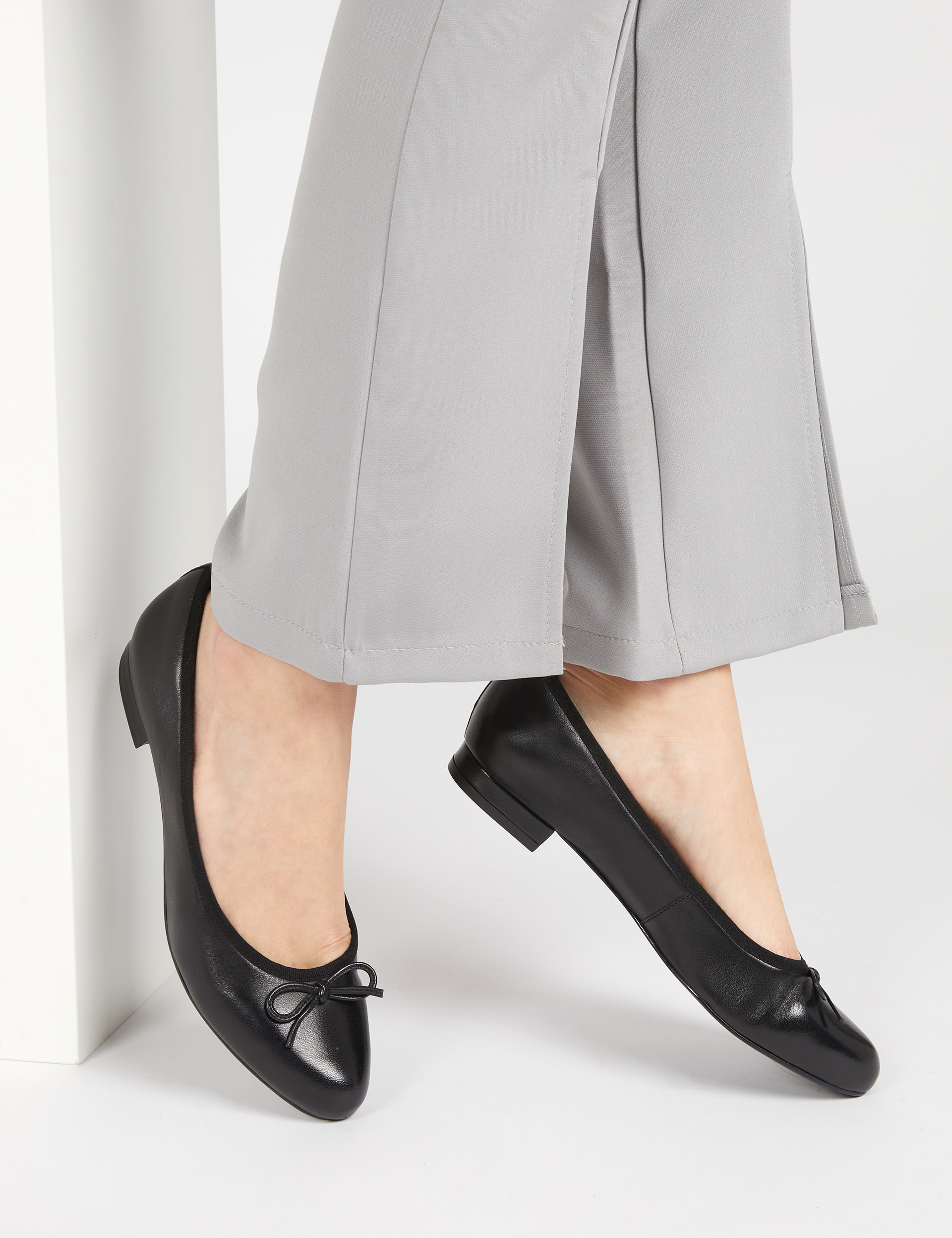Leather Flat Ballet Pumps | Jones Bootmaker | M&S