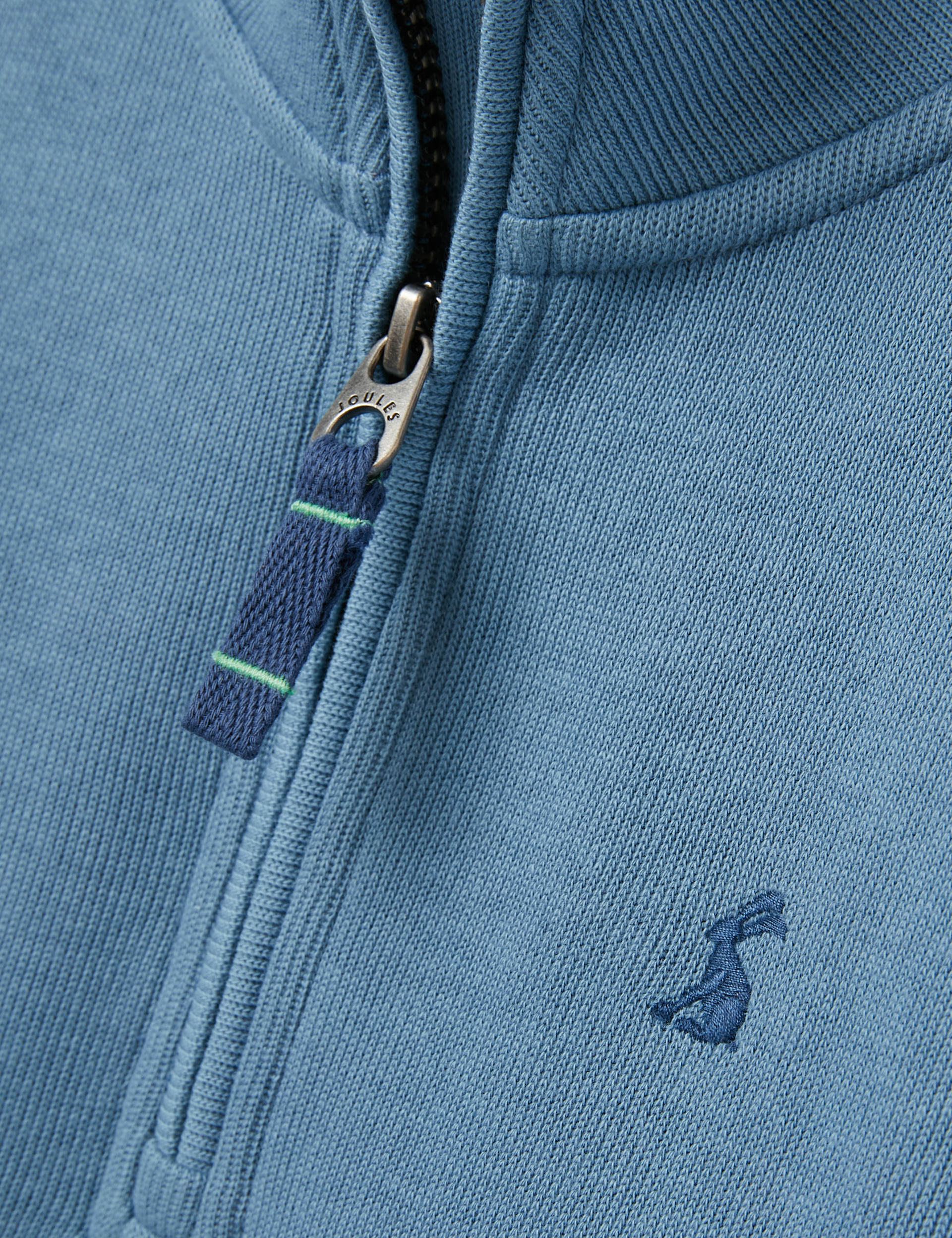 Pure Cotton Colour Block Half Zip Sweatshirt (2-12 Yrs) | Joules | M&S