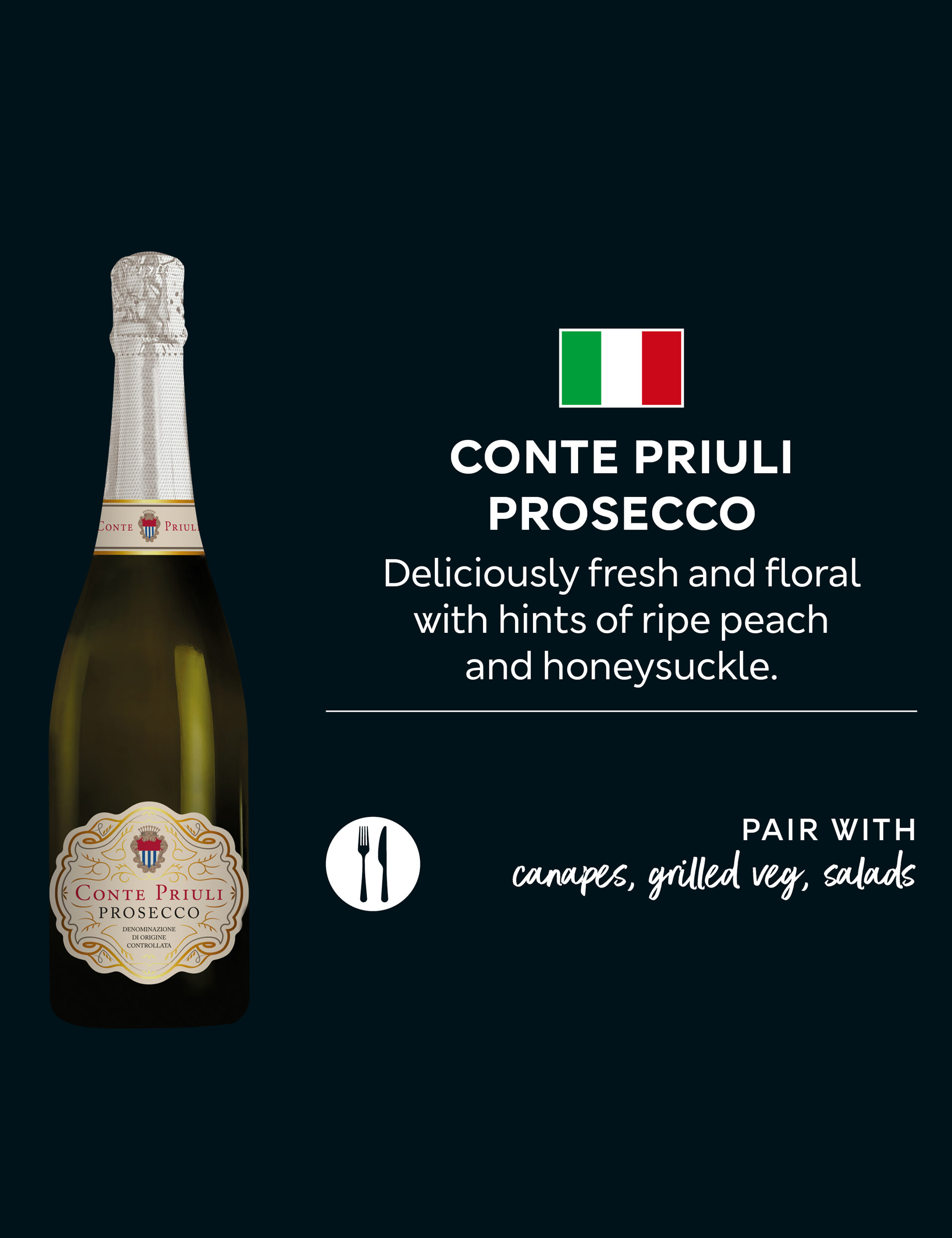Conte Priuli Prosecco - Case of 6 | M&S