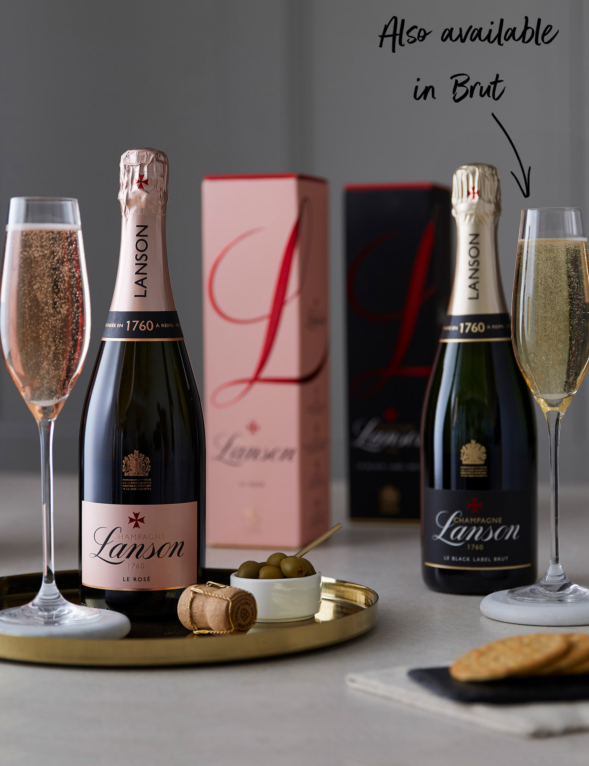 Lanson Le Rose Brut NV - Single bottle | M&S