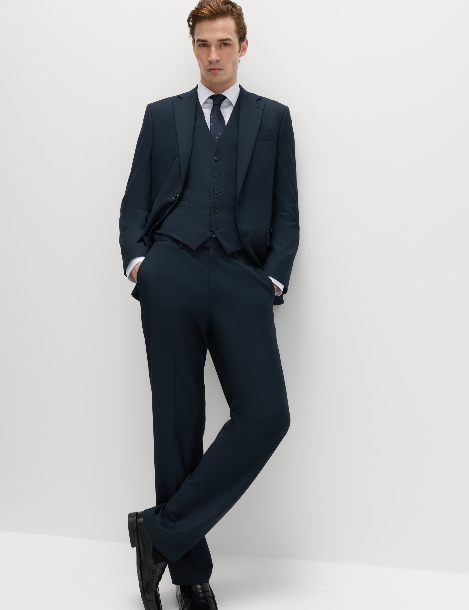 Regular Fit Stretch Suit | M&S