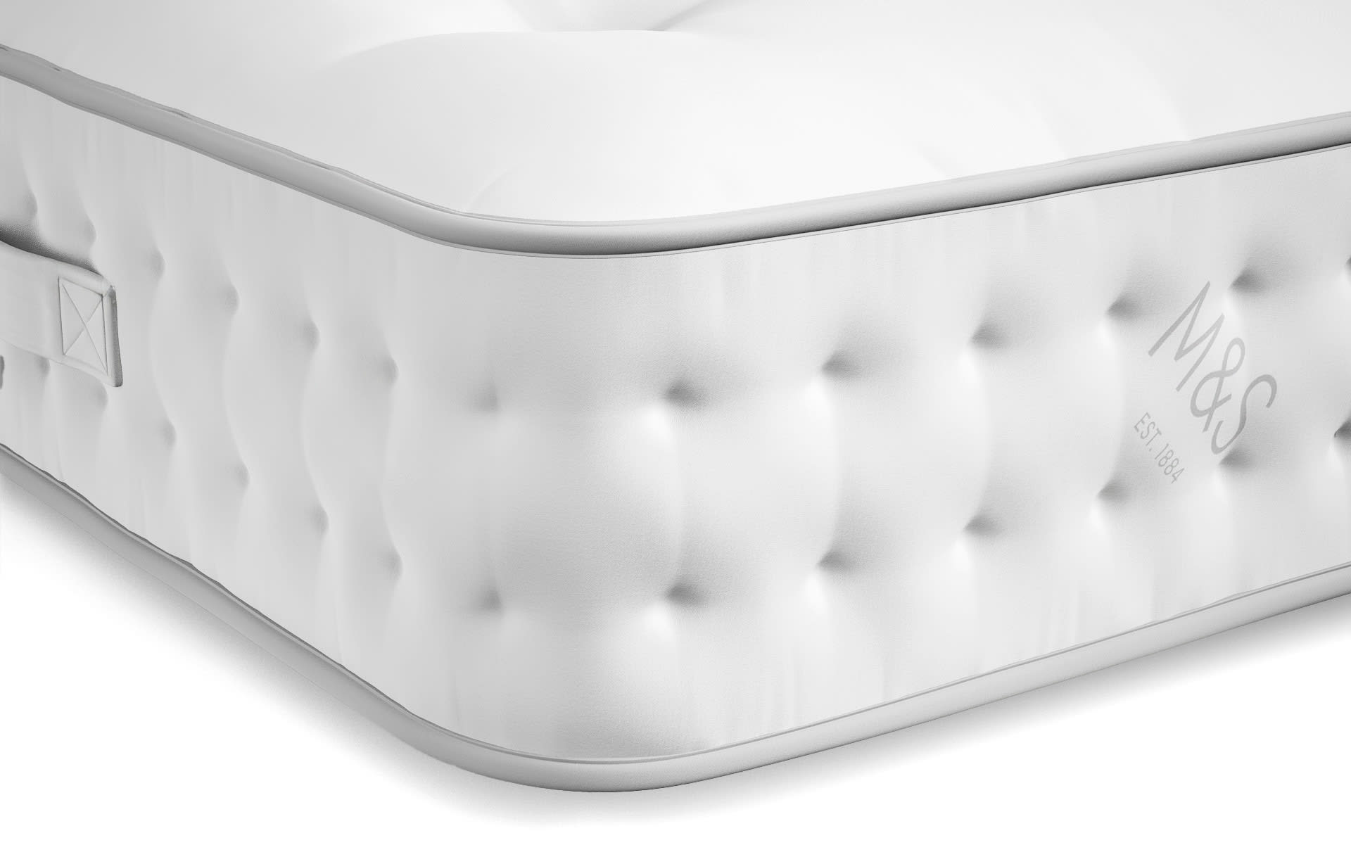 2500 Luxury British Wool Pocket Spring Medium Mattress | M&S Collection ...