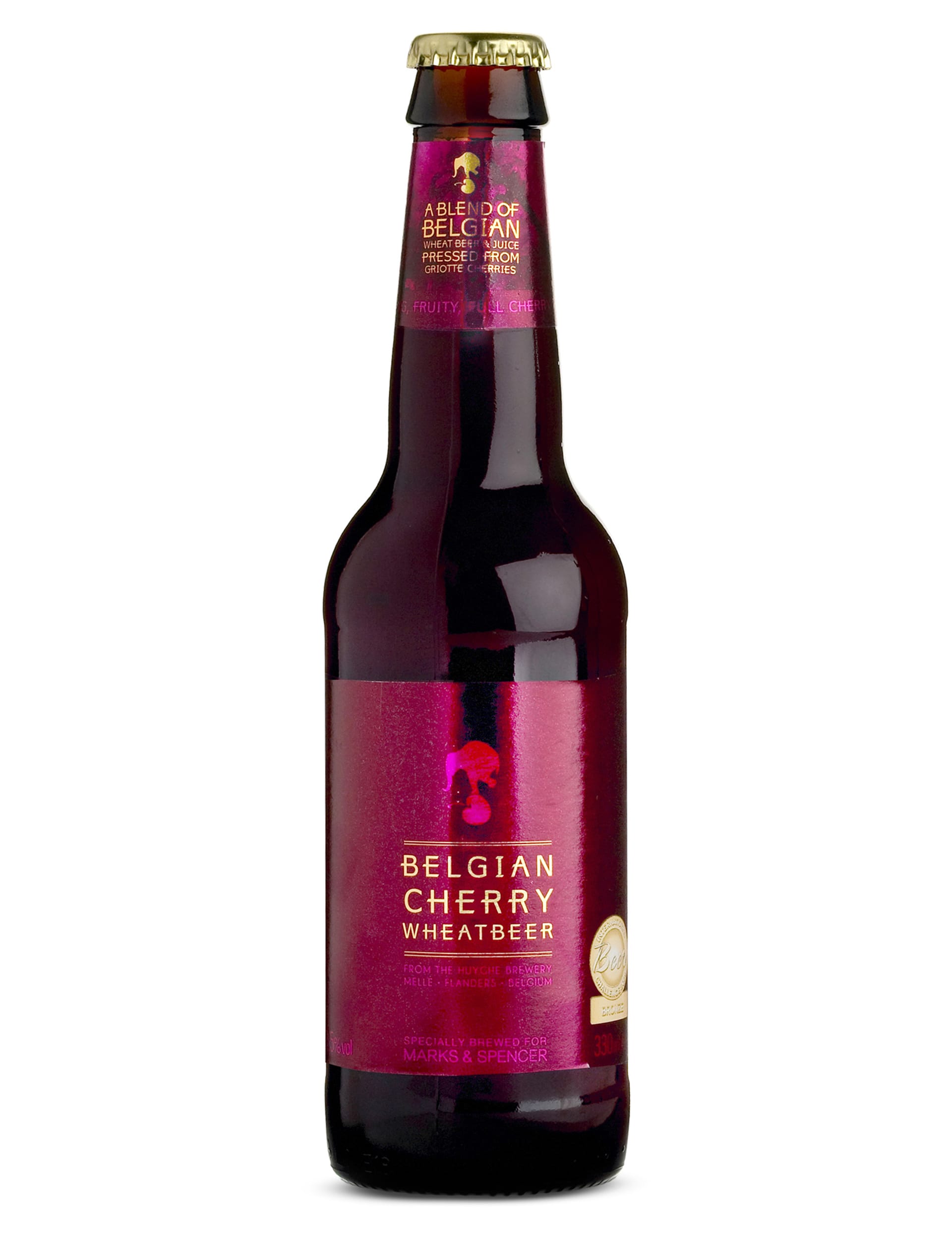 Cherry Wheat Beer - Case of 20 | M&S