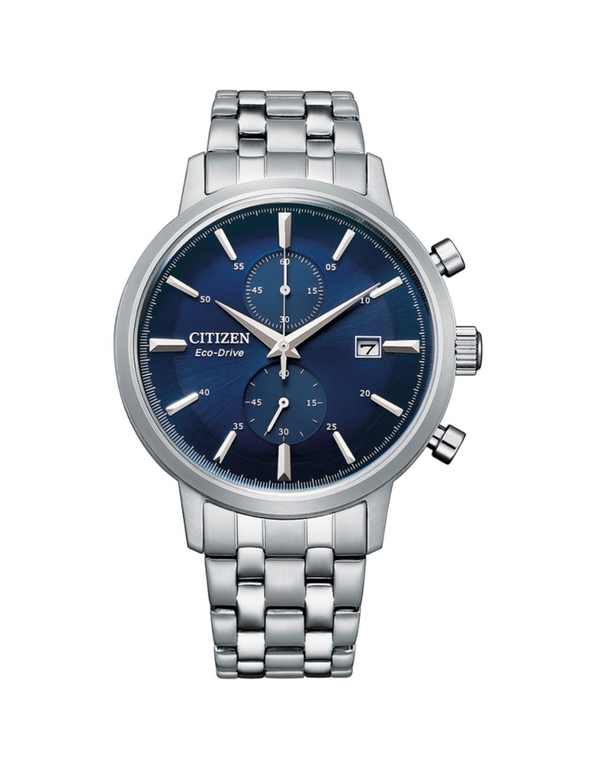 Citizen Twin Eye Stainless Steel Chronograph Watch | Citizen | M&S