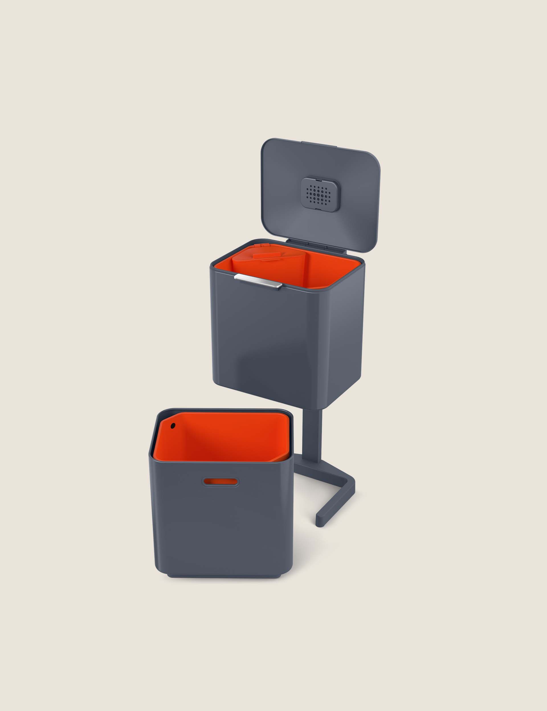 Totem Max 60 Litre Waste & Recycling Bin | Joseph Joseph | M&S