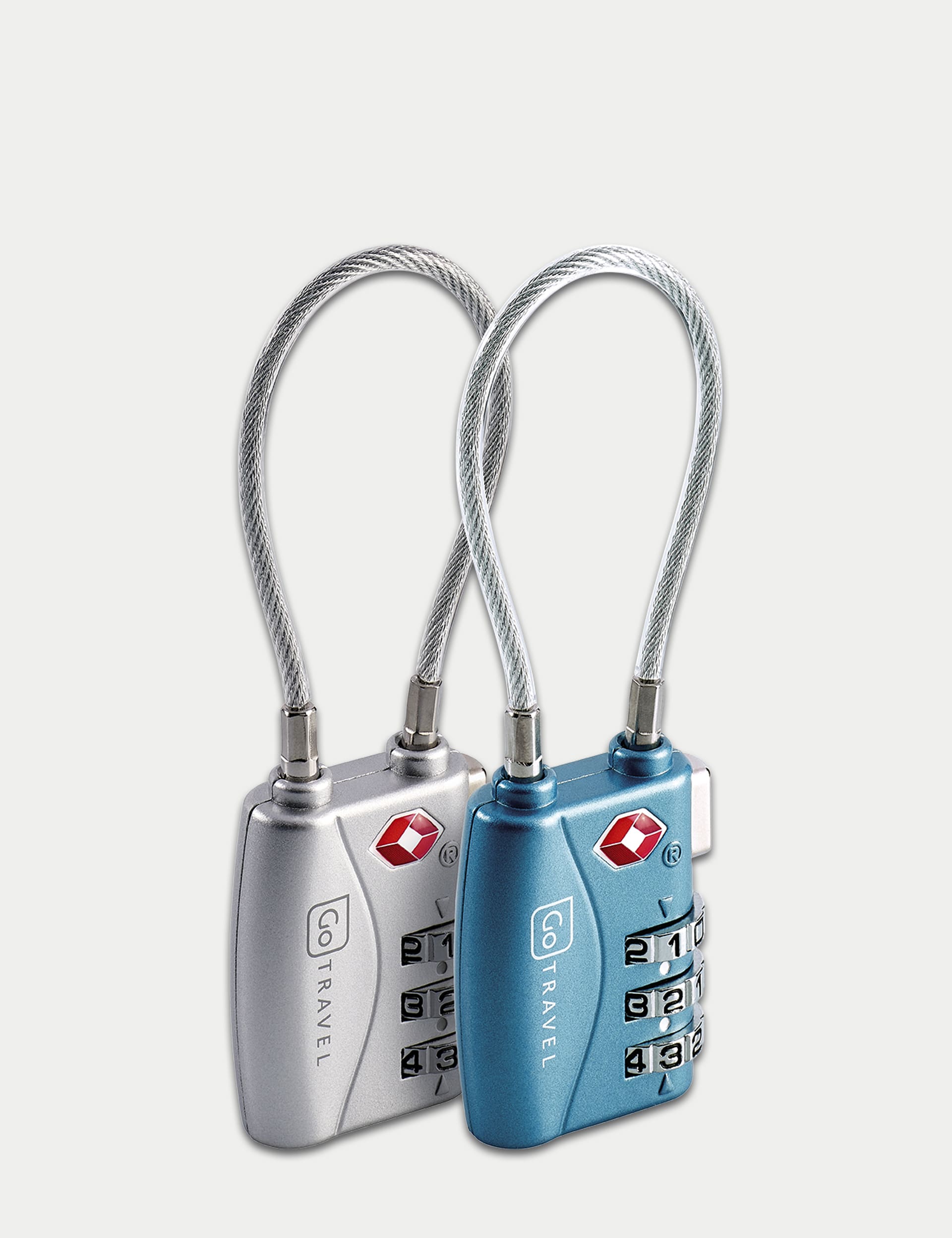 Set of 2 TSA Combination Suitcase Locks | Go Travel | M&S