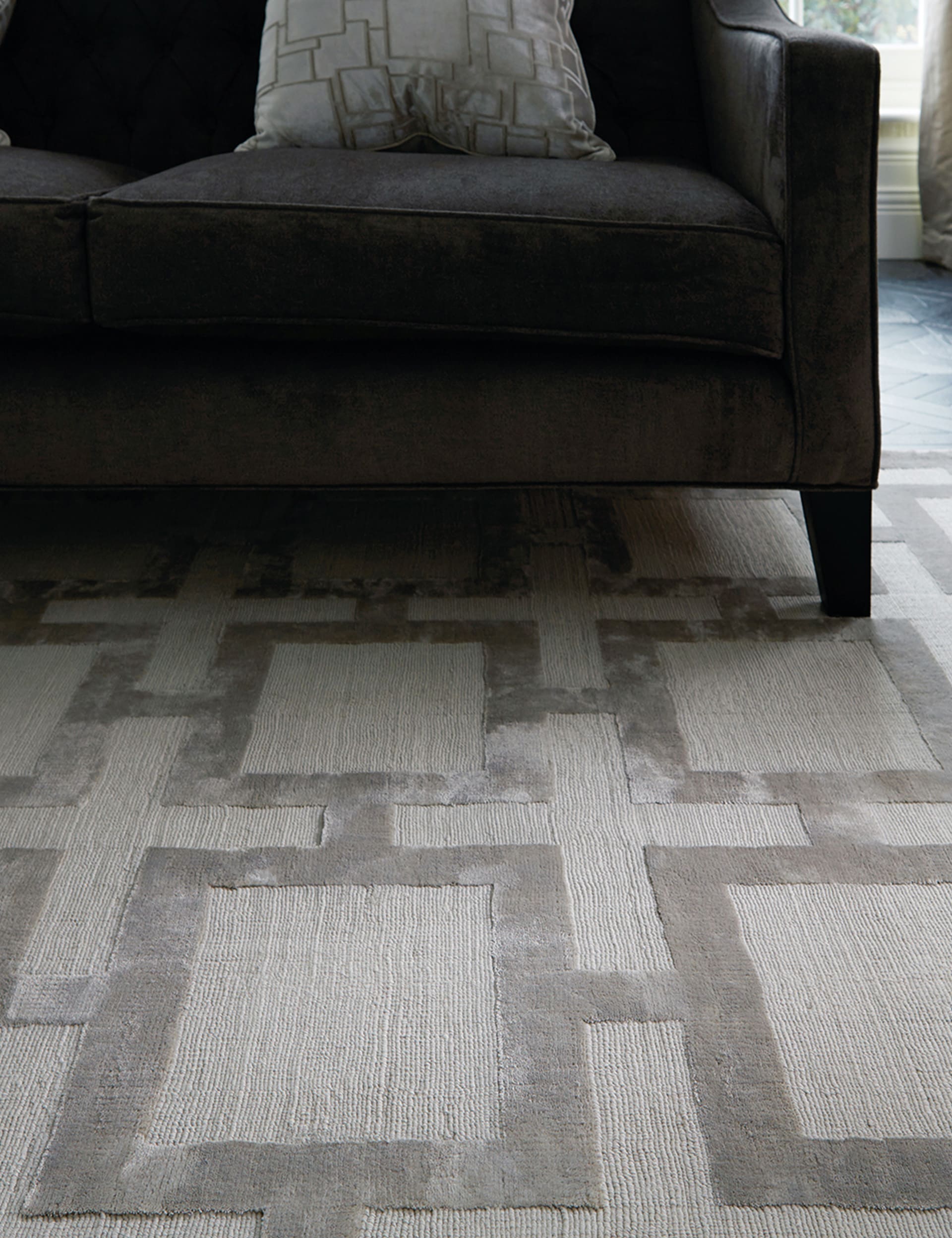 Eaton Contemporary Geometric Rug | Asiatic | M&S