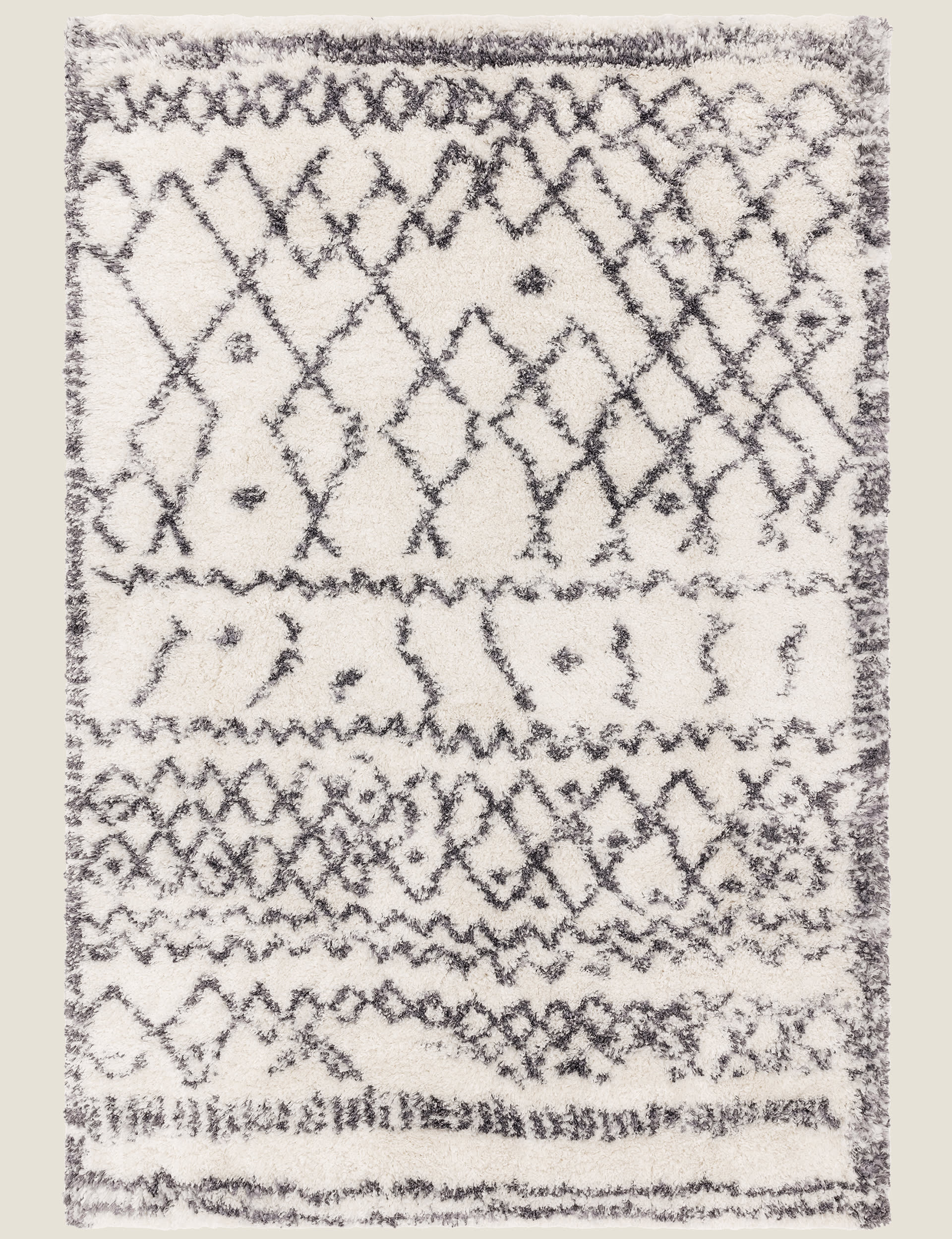 Alto Moroccan Shaggy Rug | Asiatic | M&S