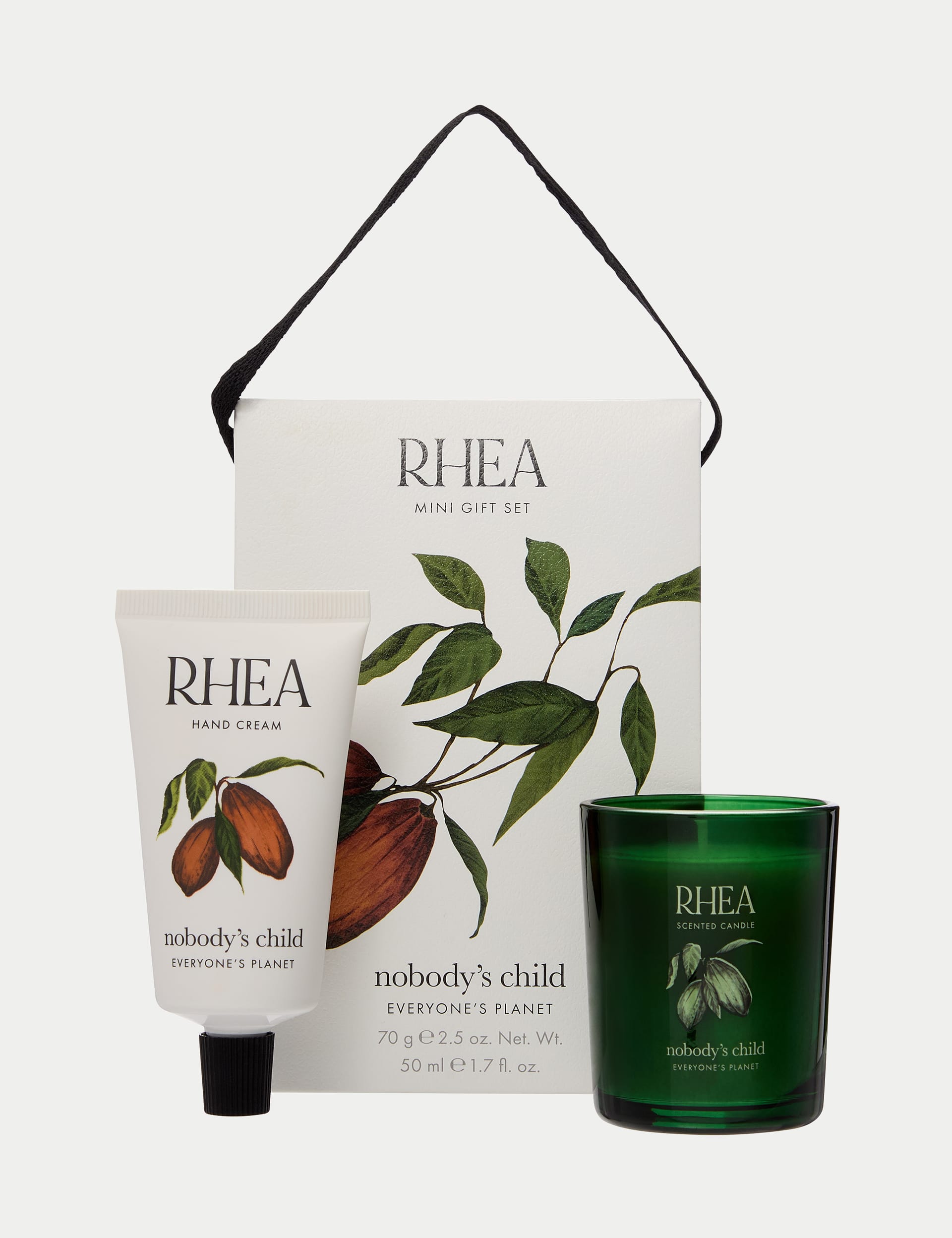 Rhea Candle & Hand Cream Duo | Nobody's Child | M&S