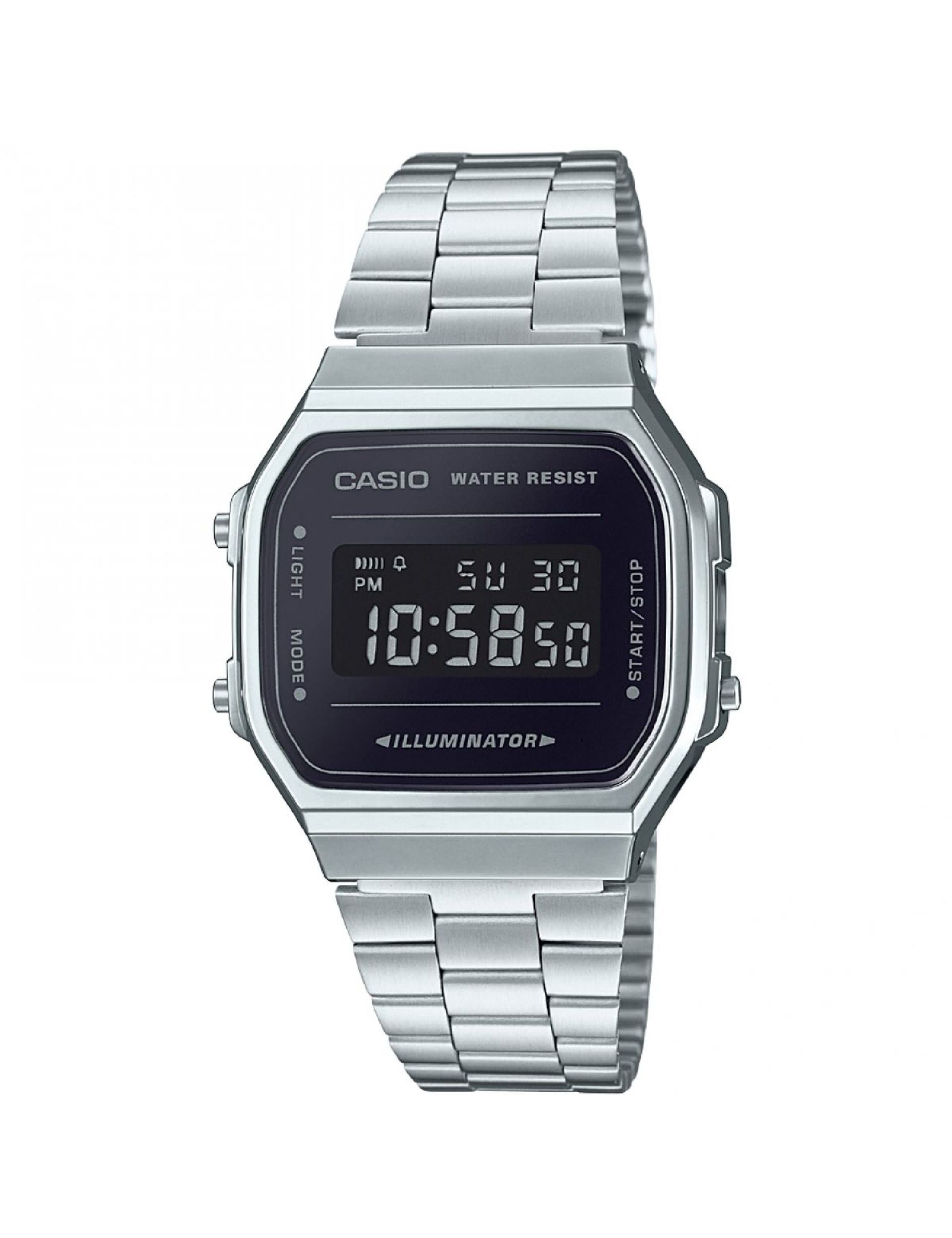 Casio Retro Illuminator Stainless Steel Watch | Casio | M&S