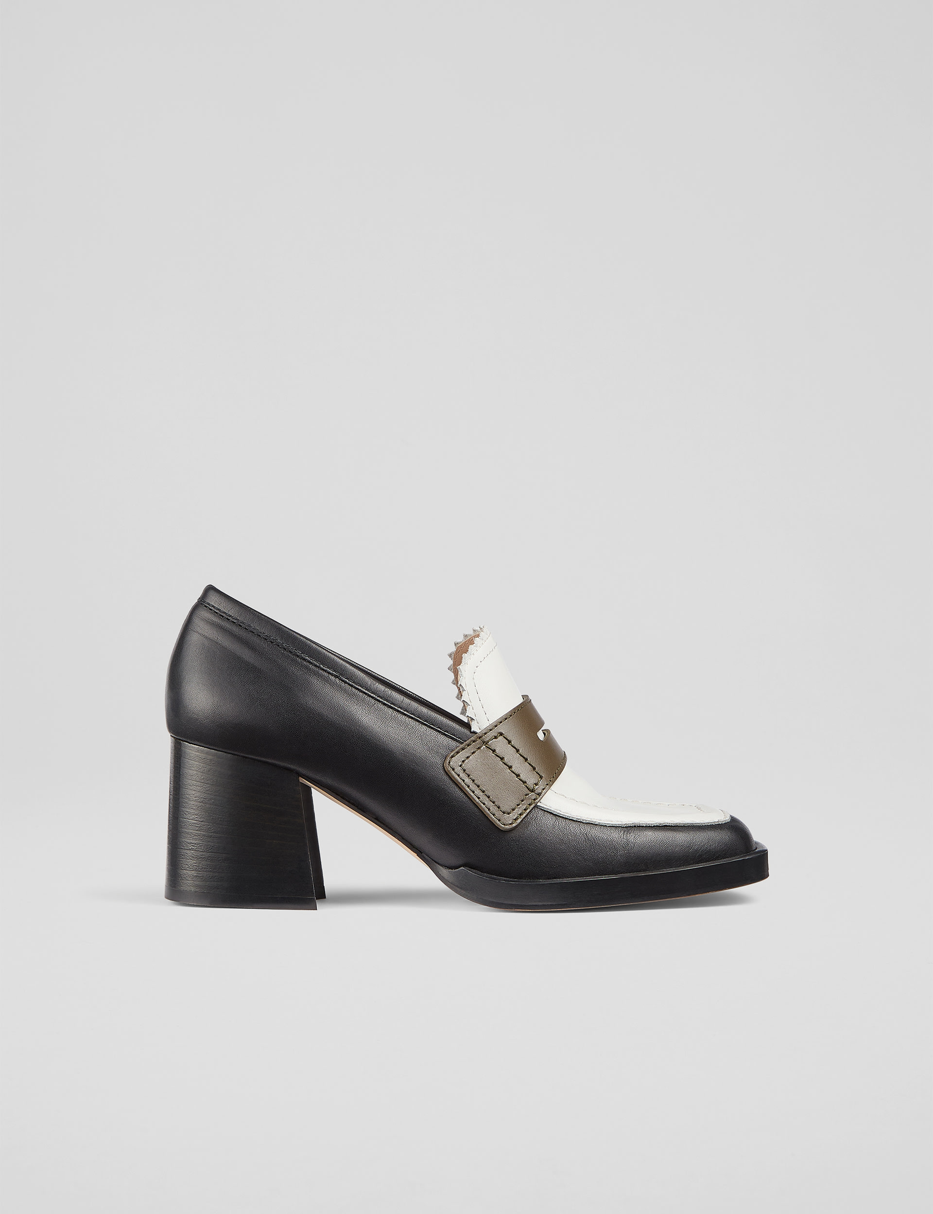 Joss Multi Chunky Heel Welt Loafer | LK BENNETT | M&S