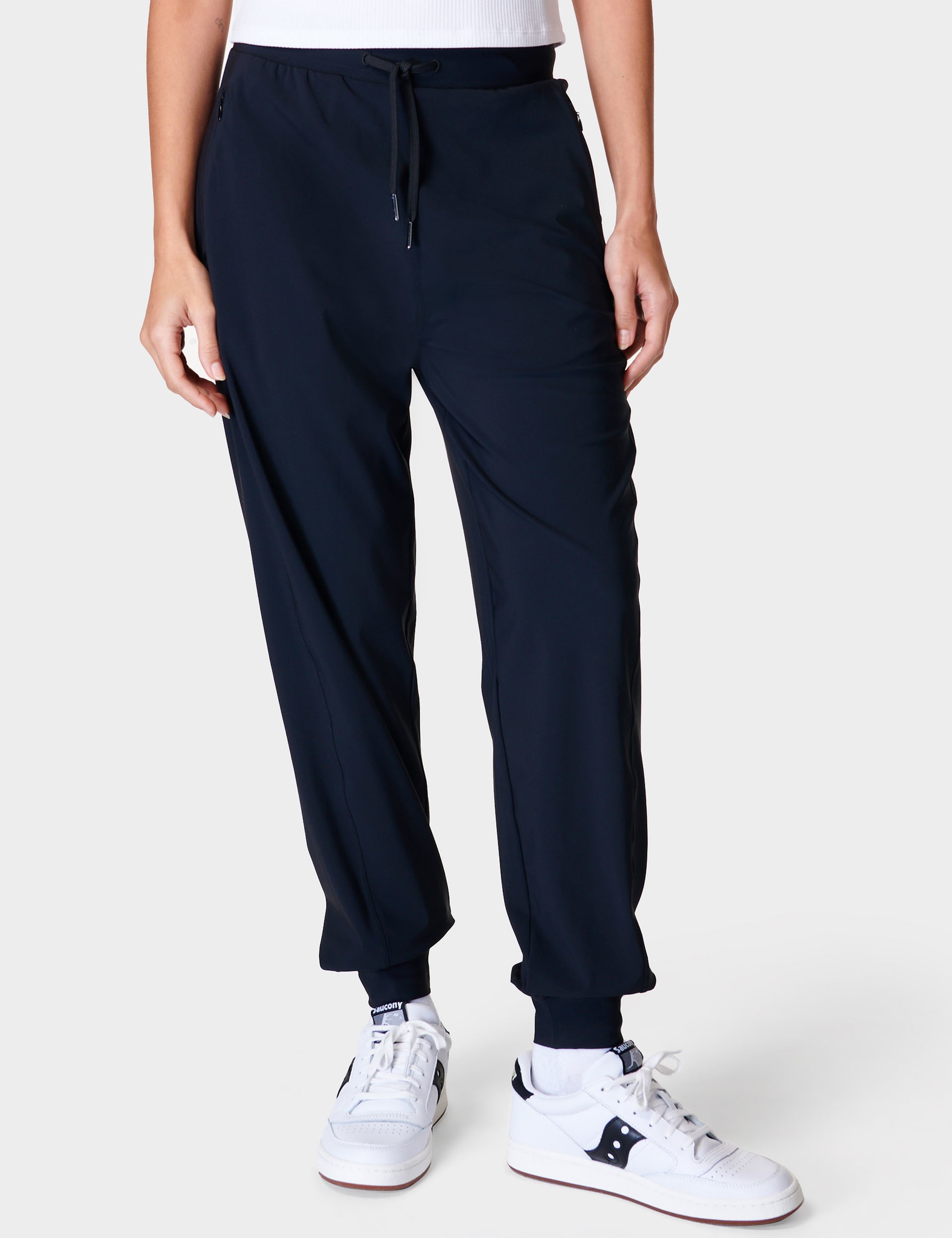 Explorer Cuffed High Waisted Joggers | Sweaty Betty | M&S