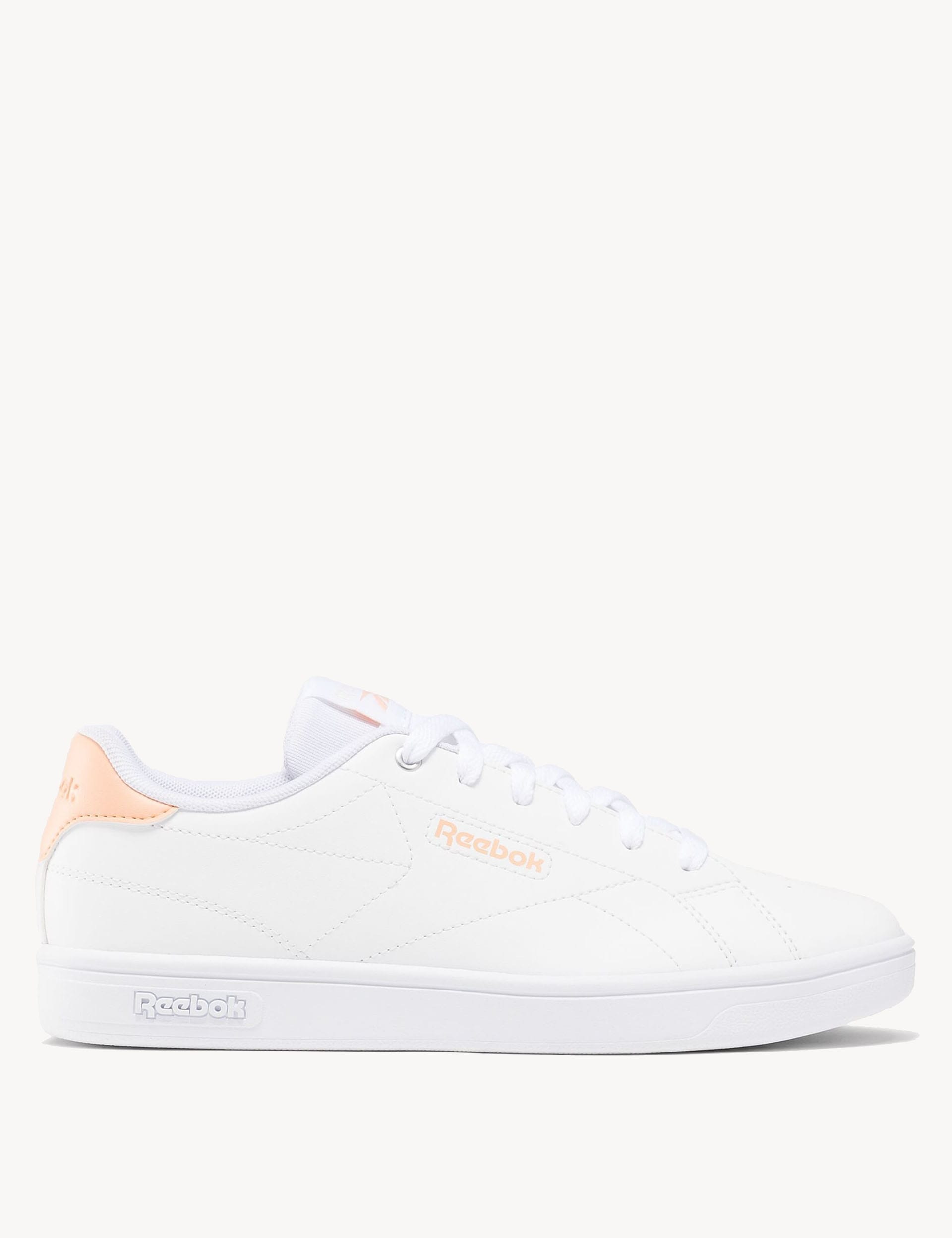 Court Clean Lace Up Trainers | Reebok | M&S