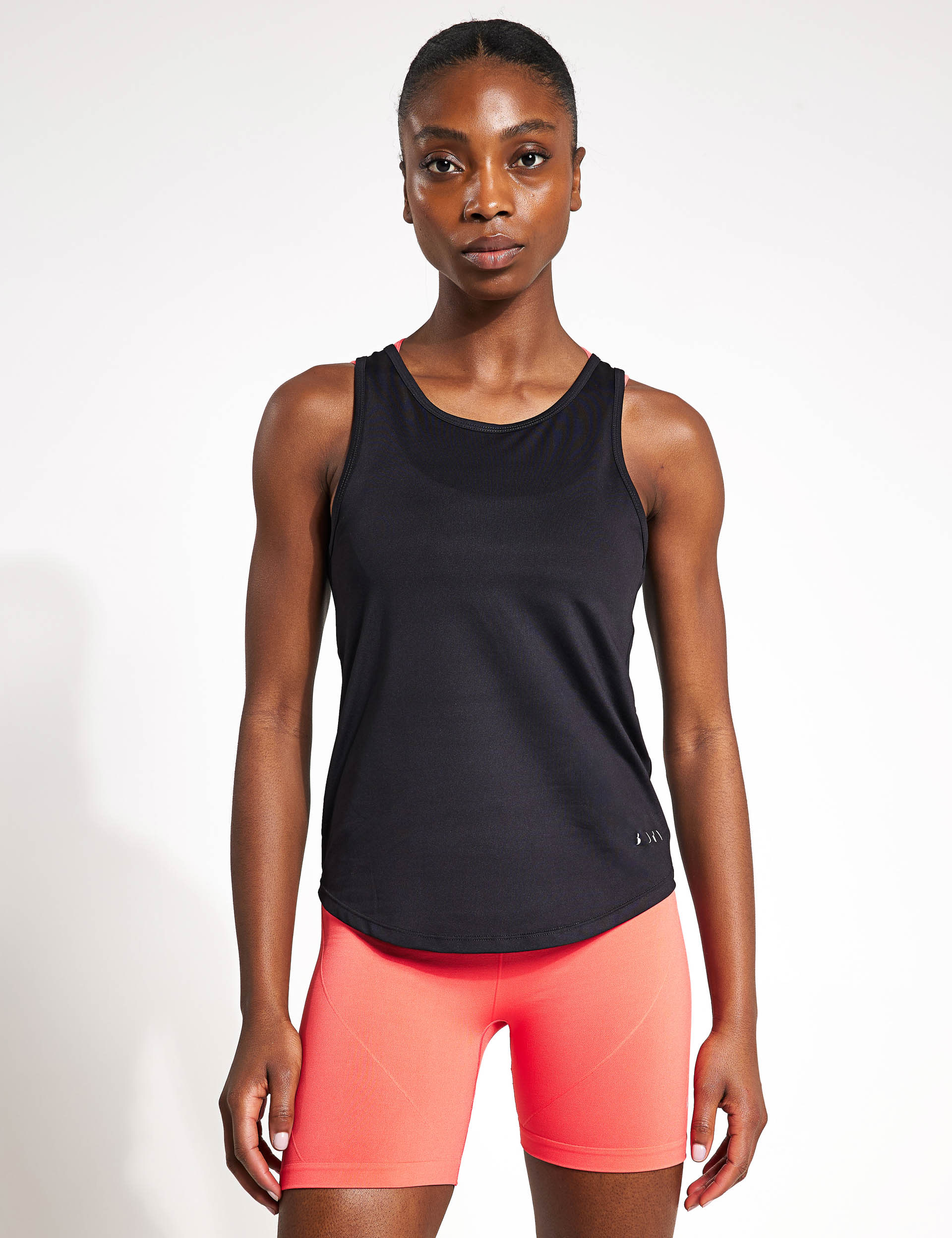 Daila Crew Neck Open Back Vest Top | BORN | M&S