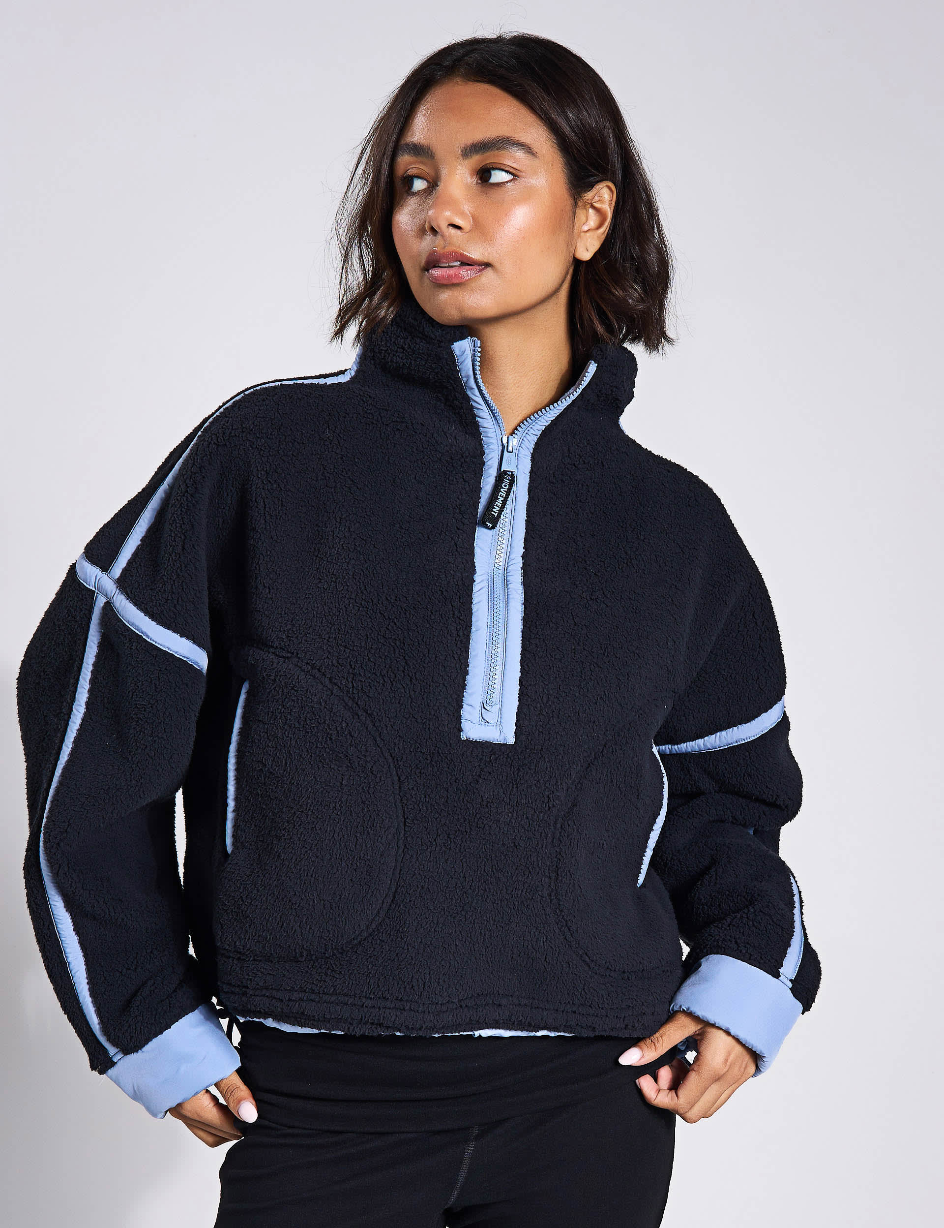 Mountain High Fleece Half Zip Jumper | FP Movement | M&S