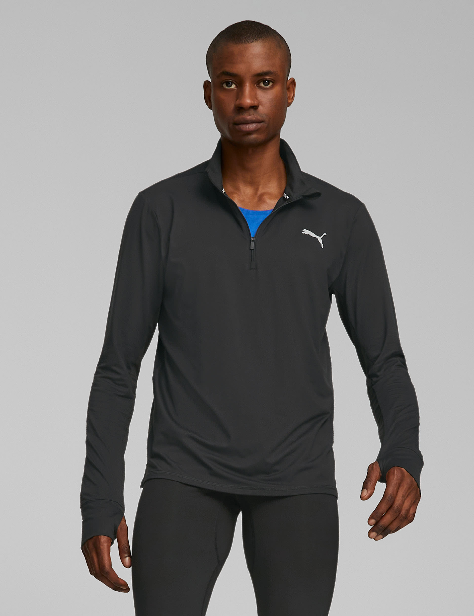 Run Favourite Half Zip Training Top | Puma | M&S