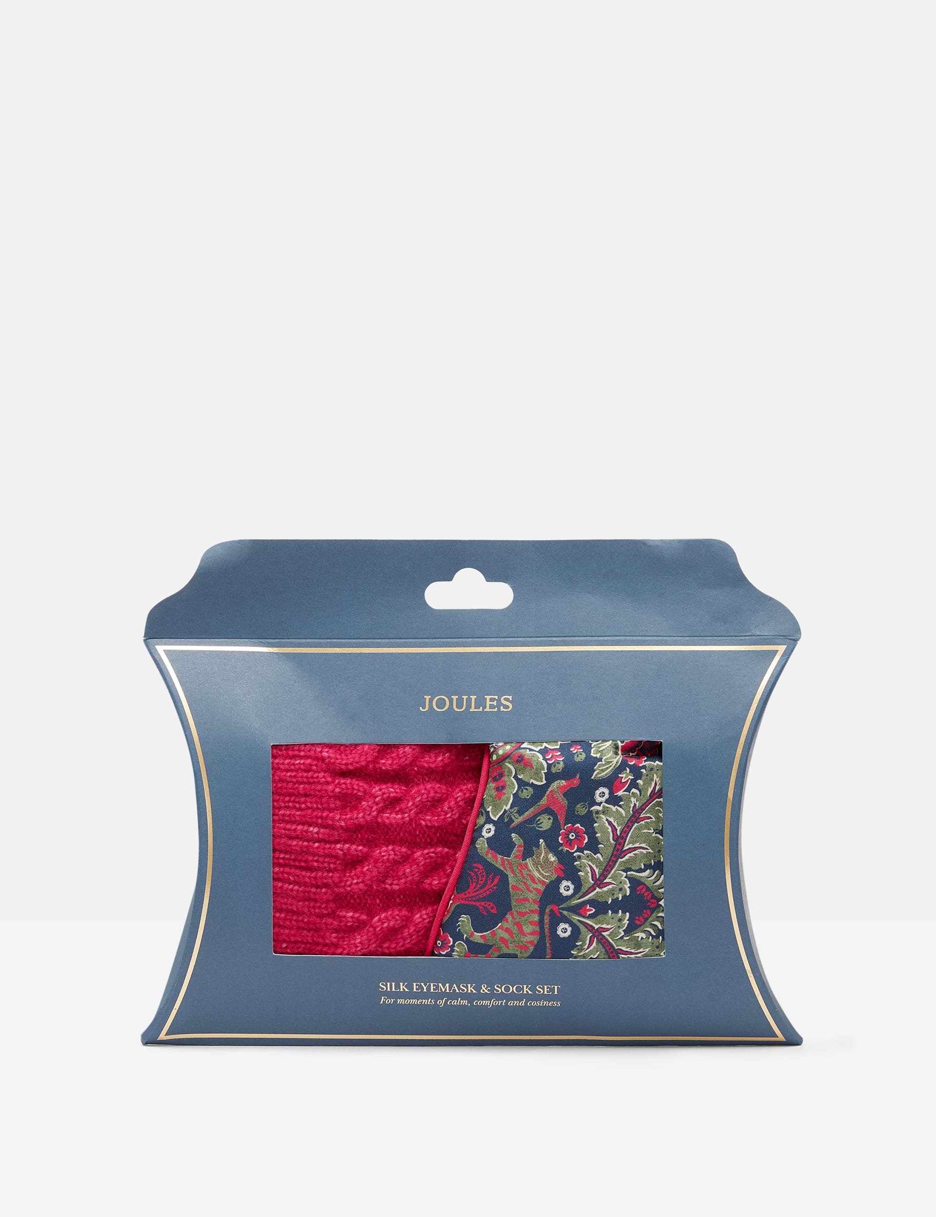 2pc Pure Silk Eye Mask & Socks Set | Joules | M&S