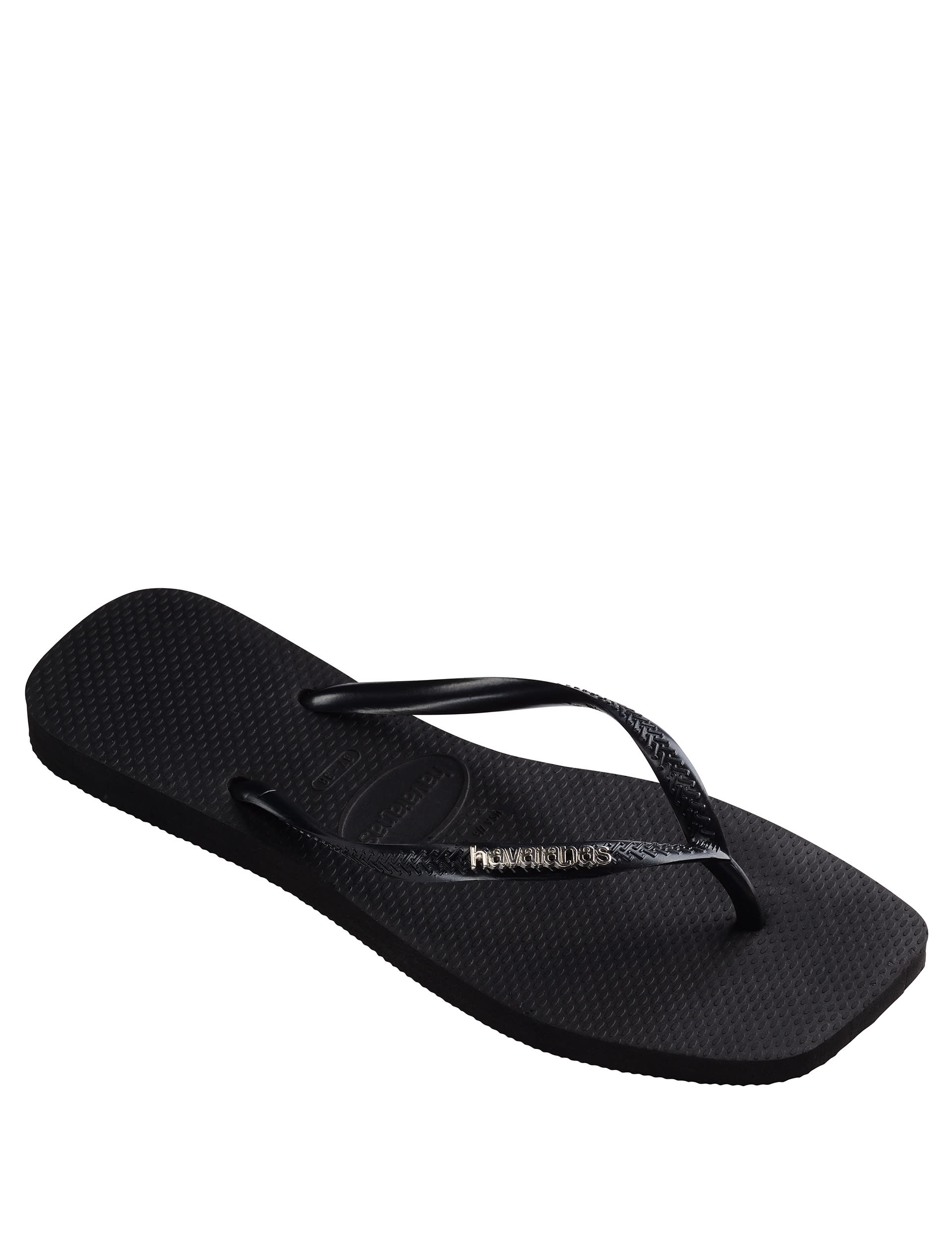 Metallic Logo Flat Flip Flops | HAVAIANAS | M&S