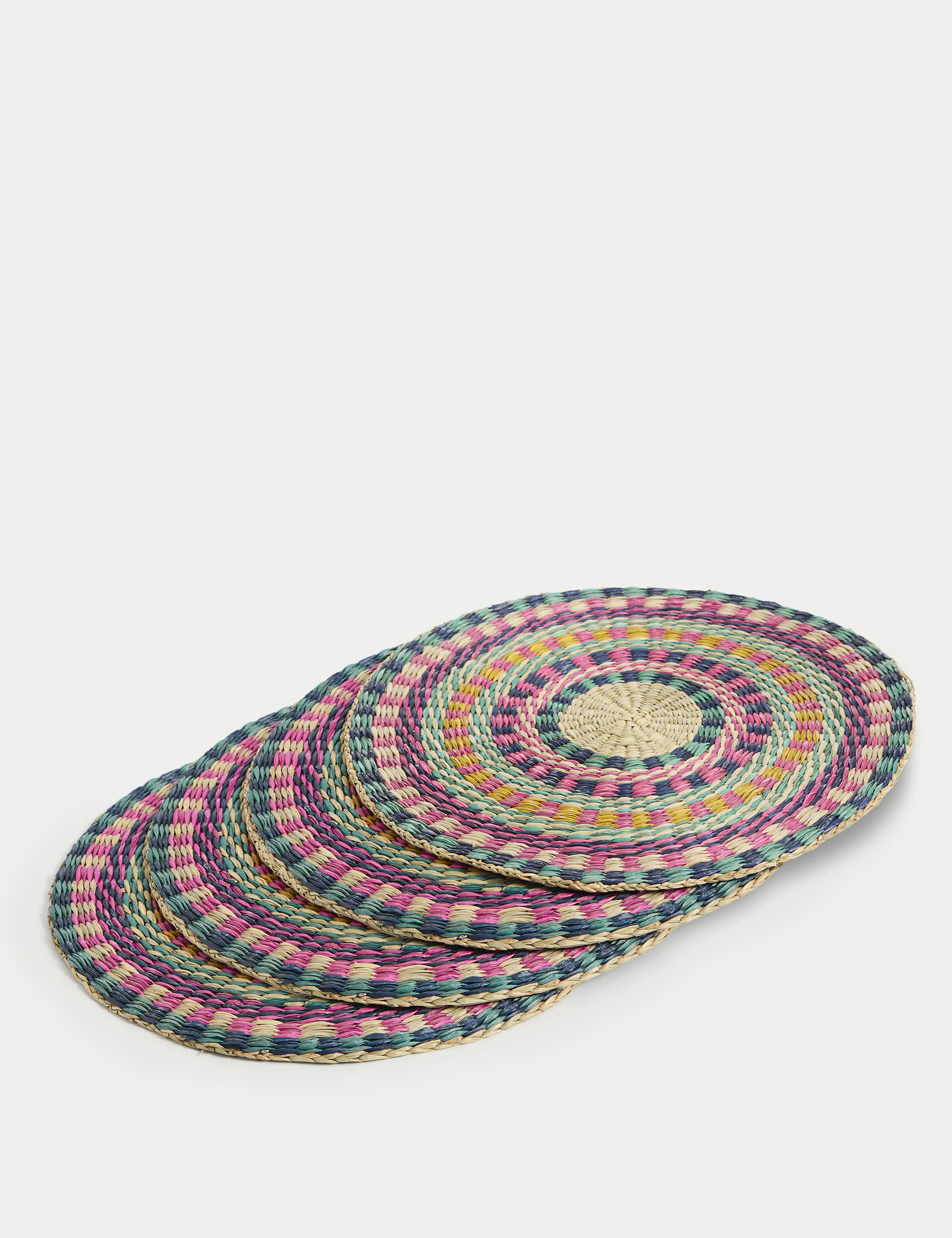 Set of 4 Multicoloured Placemats | M&S Collection | M&S