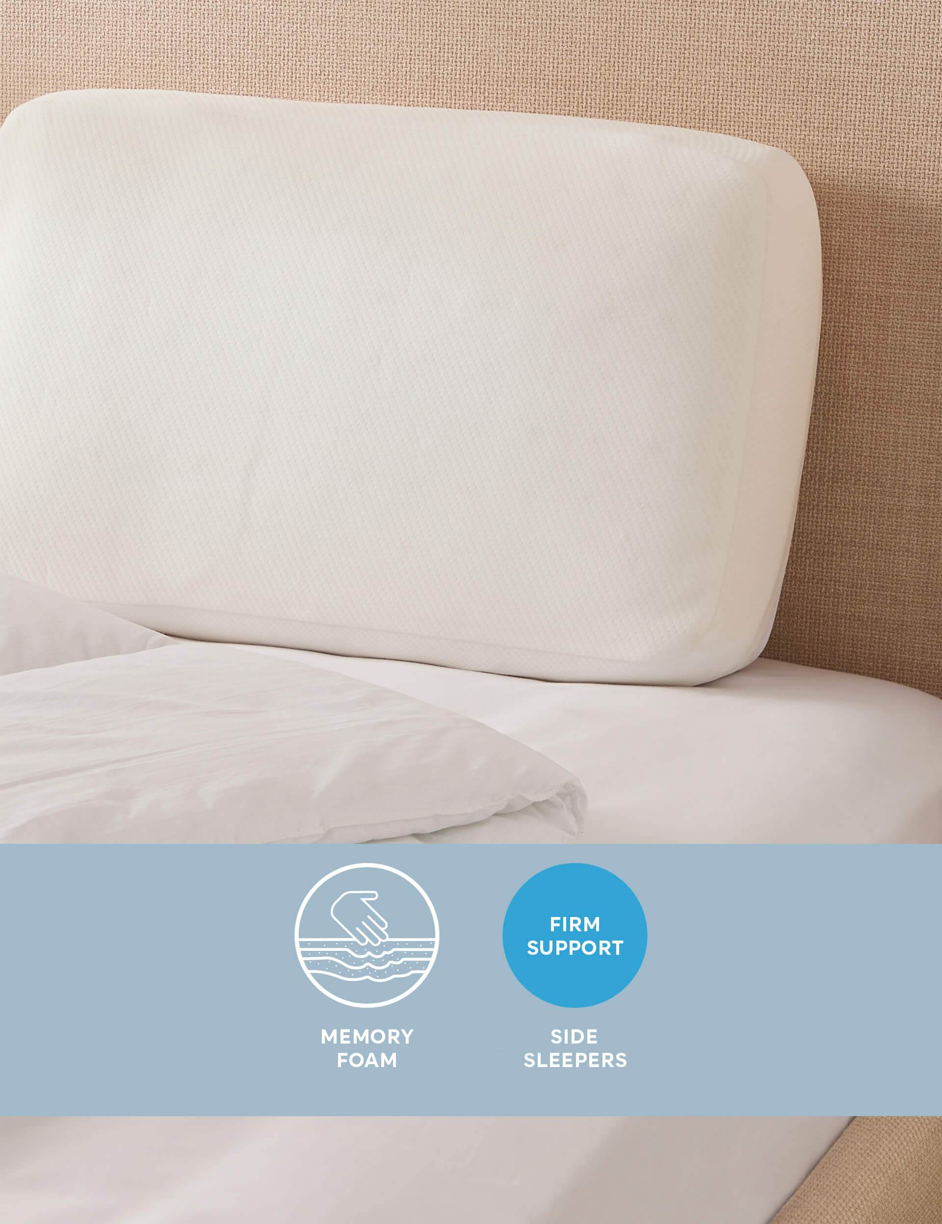 Side Sleeper Memory Foam Pillow | Sleep Solutions | M&S