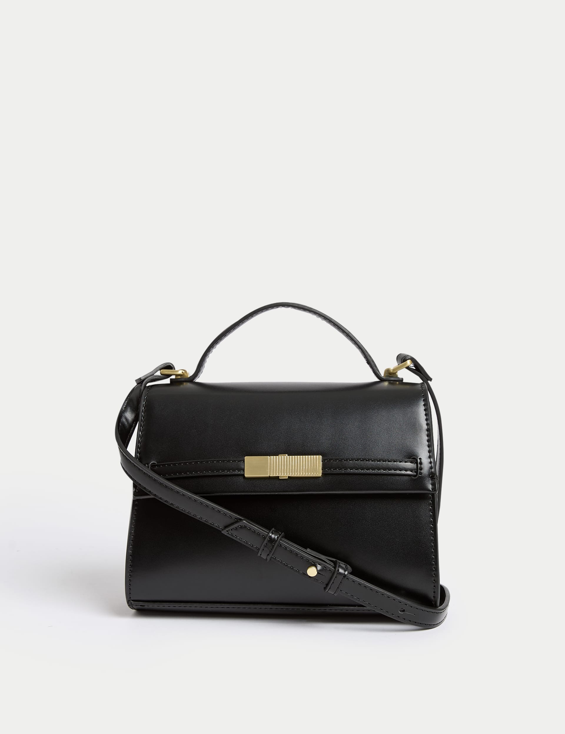 Faux Leather Cross Body Bag | M&S Collection | M&S IE