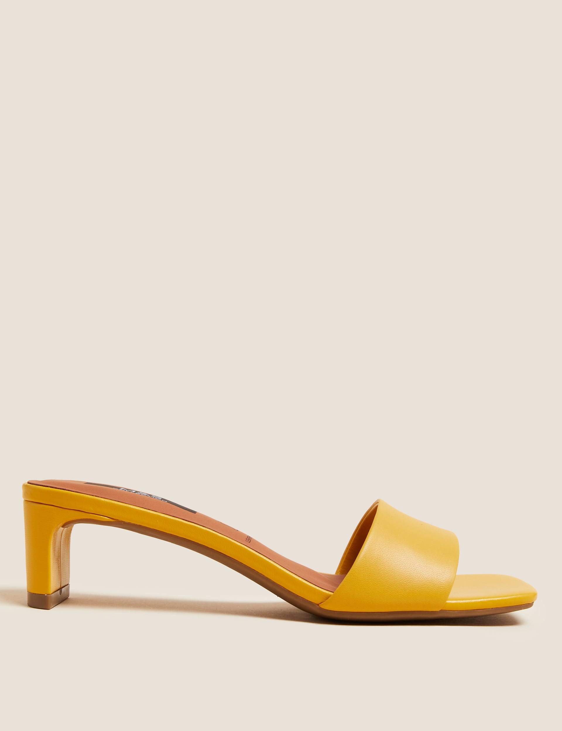 Leather Statement Mules | M&S Collection | M&S