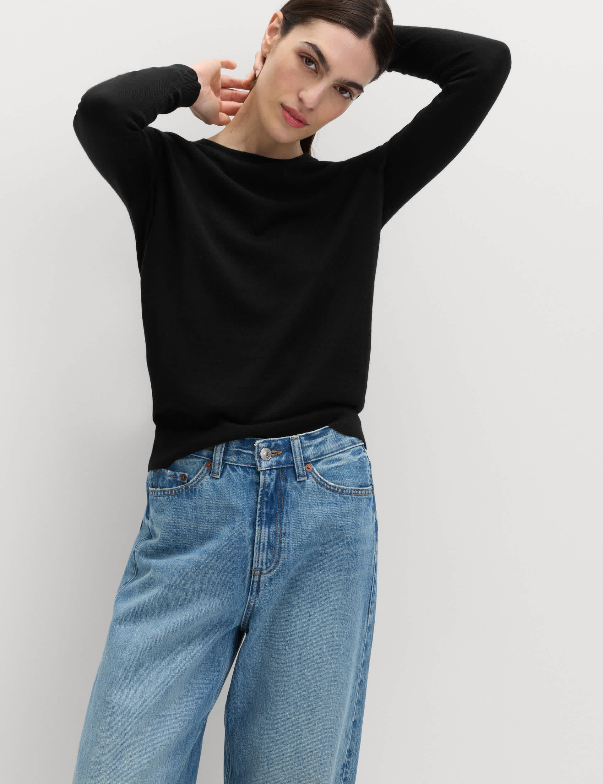 Pure Merino Wool Crew Neck Jumper | M&S Collection | M&S
