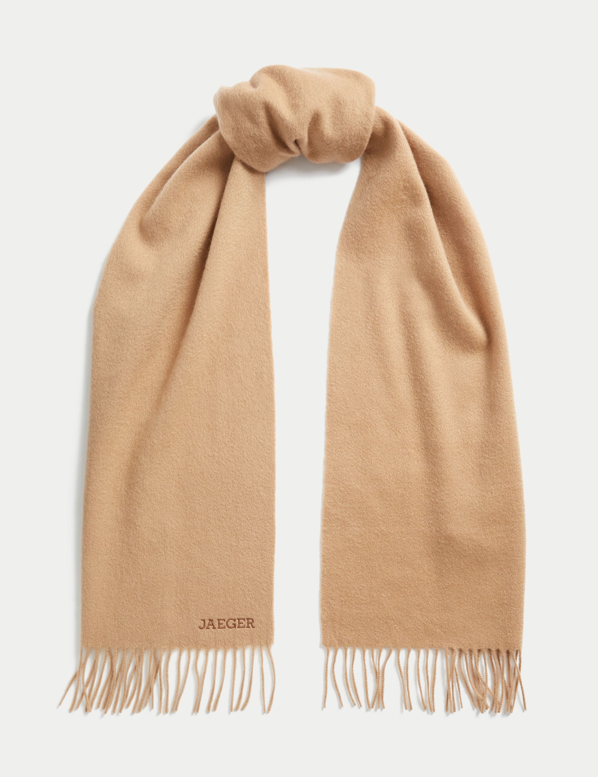 Pure Cashmere Woven Scarf | JAEGER | M&S