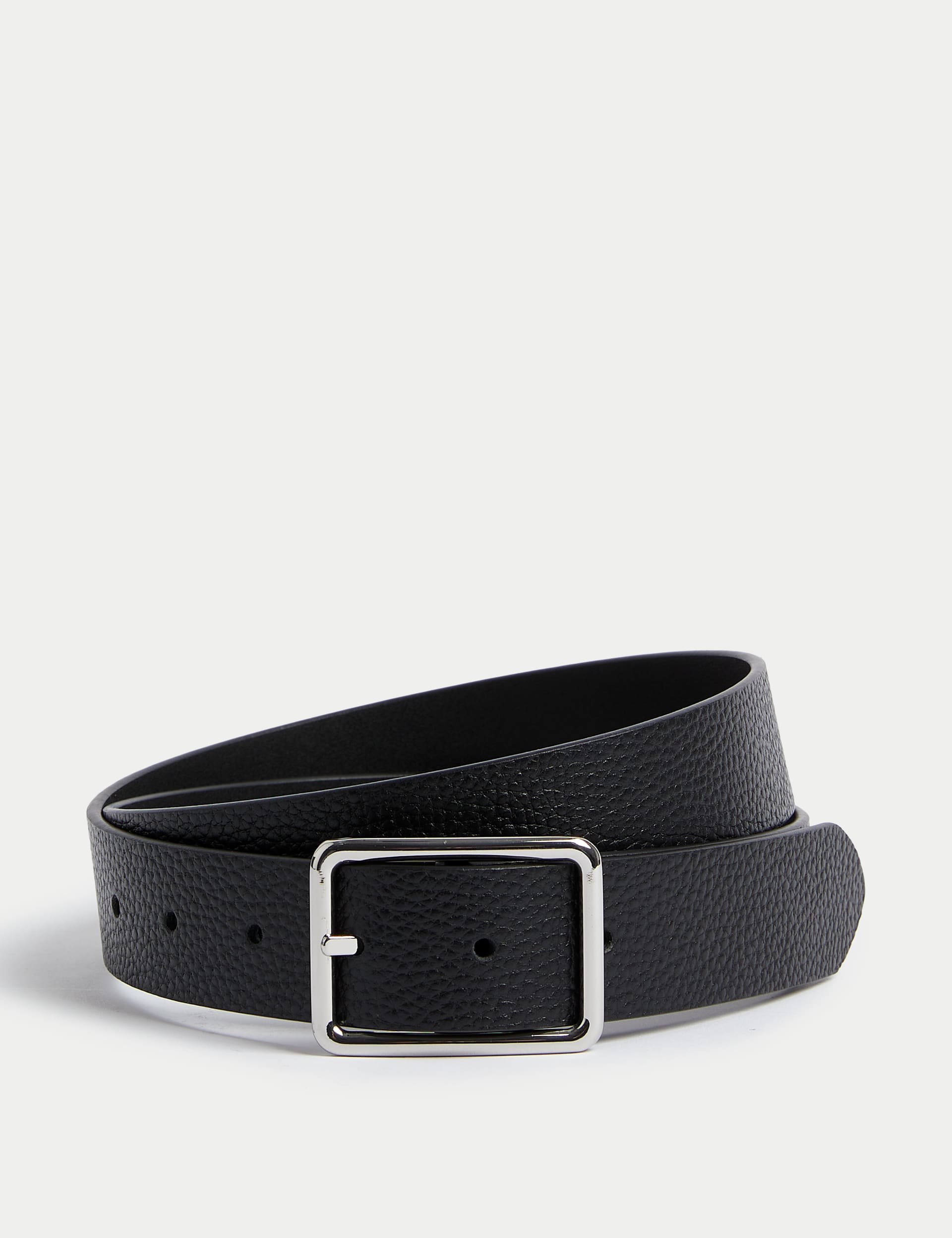 Leather Textured Casual Belt | M&S Collection | M&S