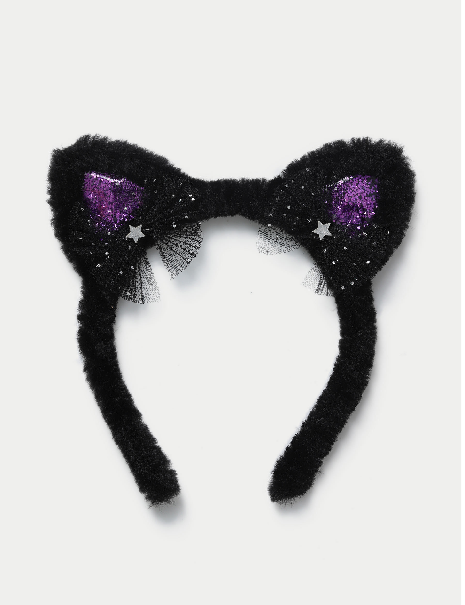 Halloween Fur Shaker Cat Ears | M&S Collection | M&S