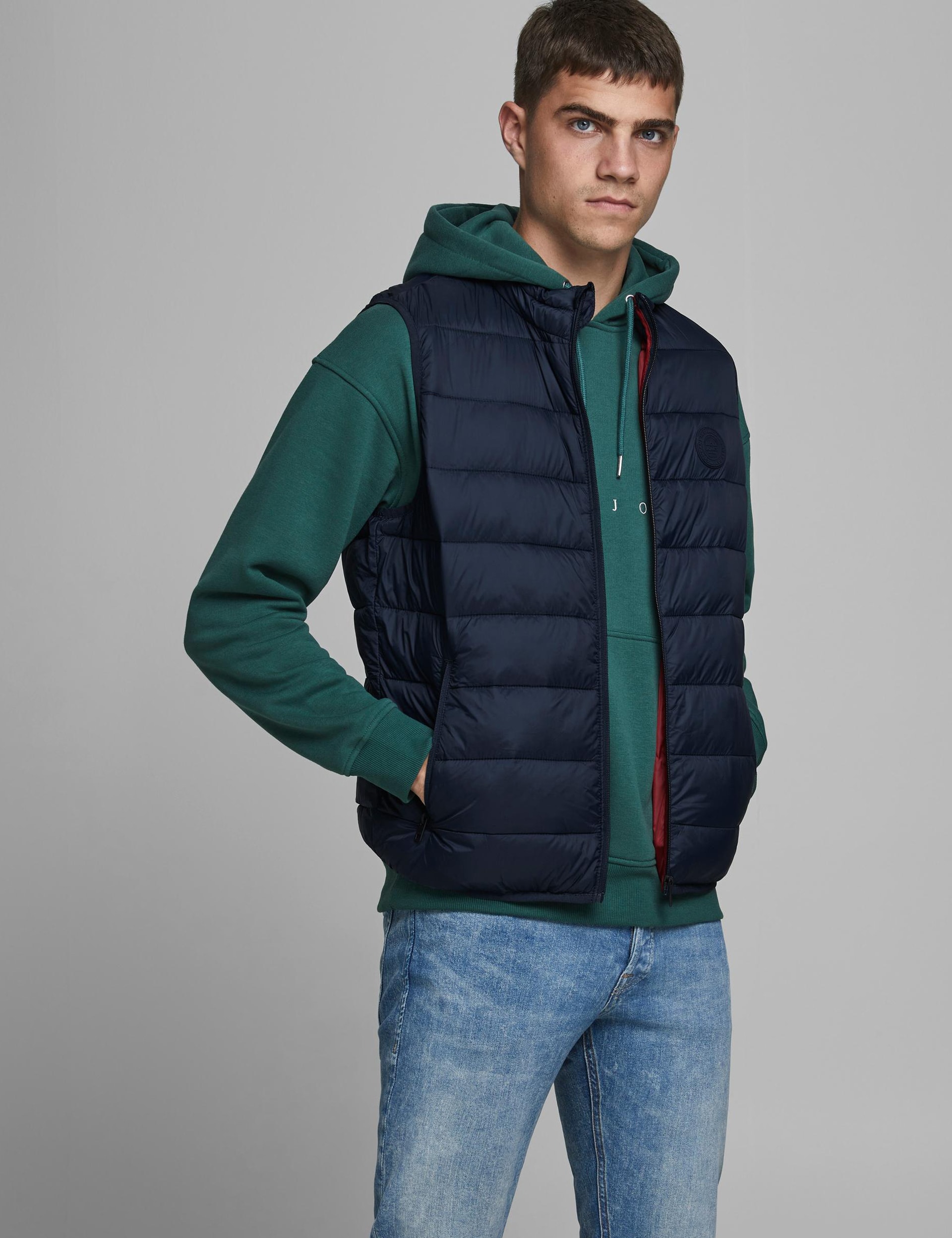 Padded Gilet | JACK & JONES | M&S