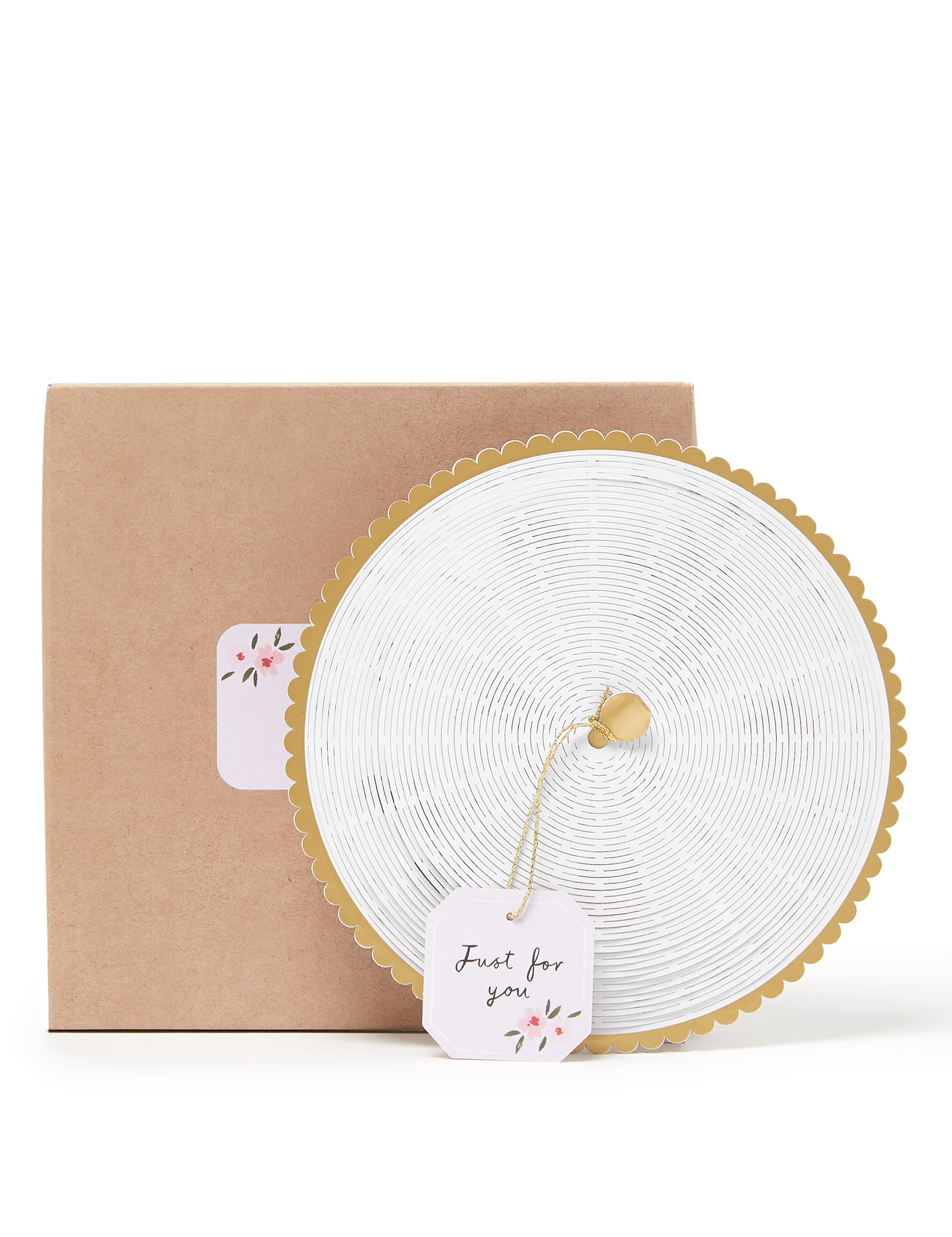 3D Pop-up Concertina Cake Dome Birthday Card | M&S