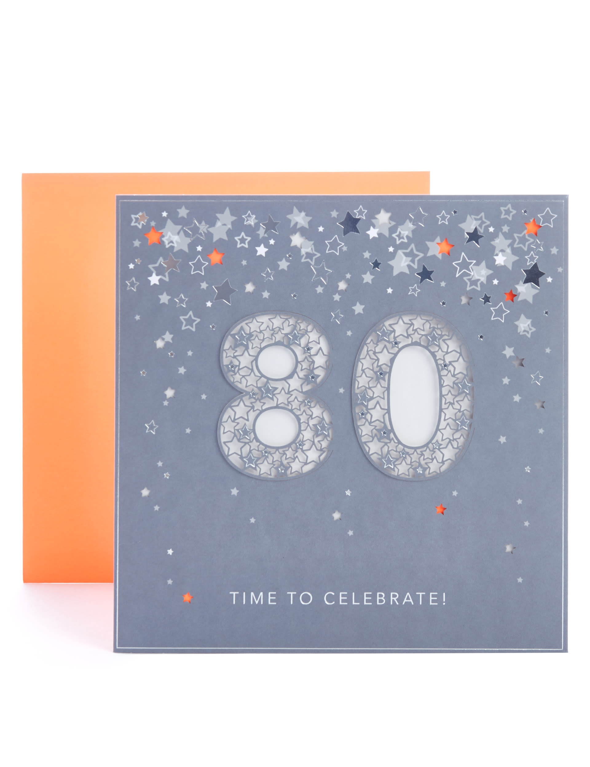 80th Birthday Card | M&S