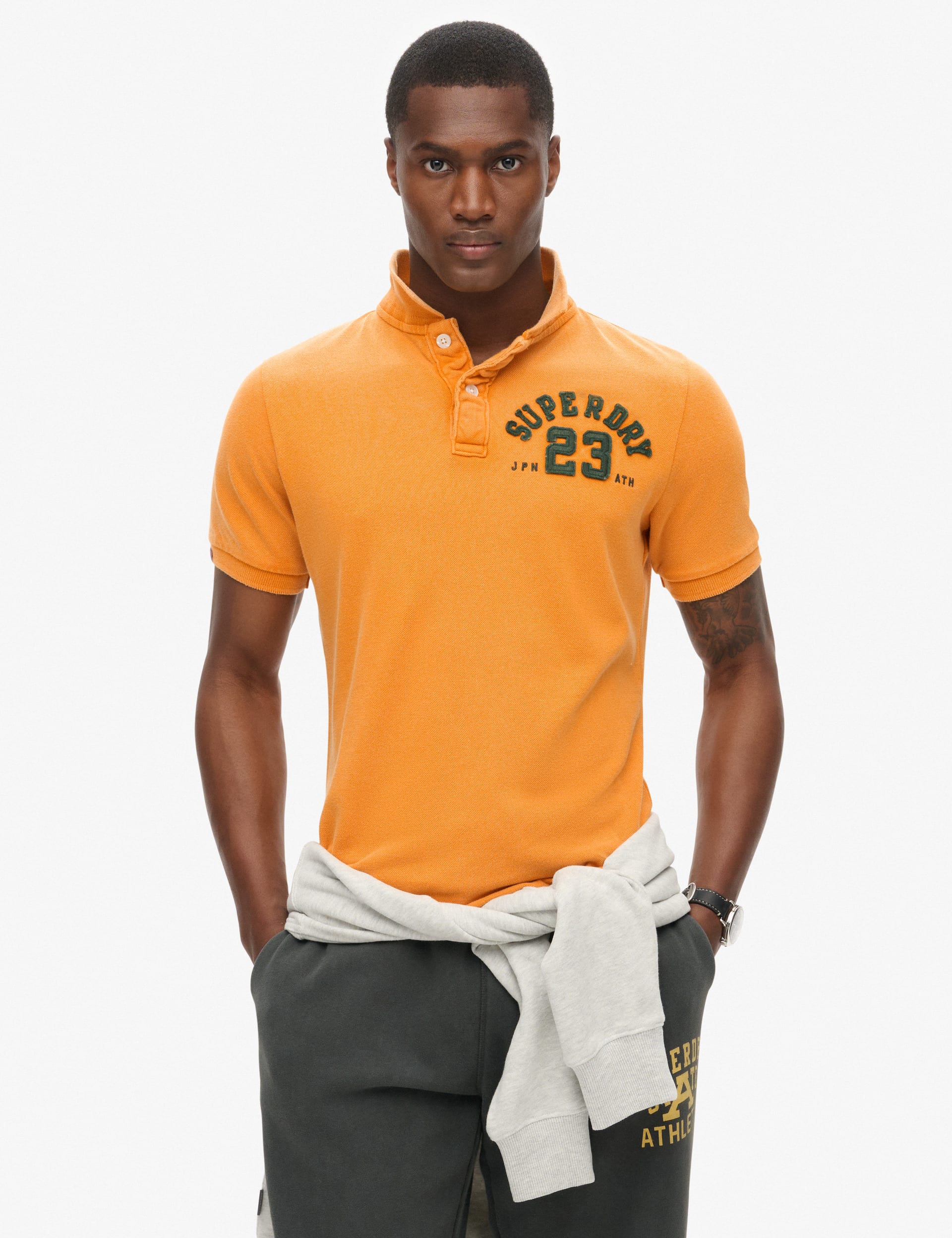 Pure Cotton Polo Shirt | Superdry | M&S