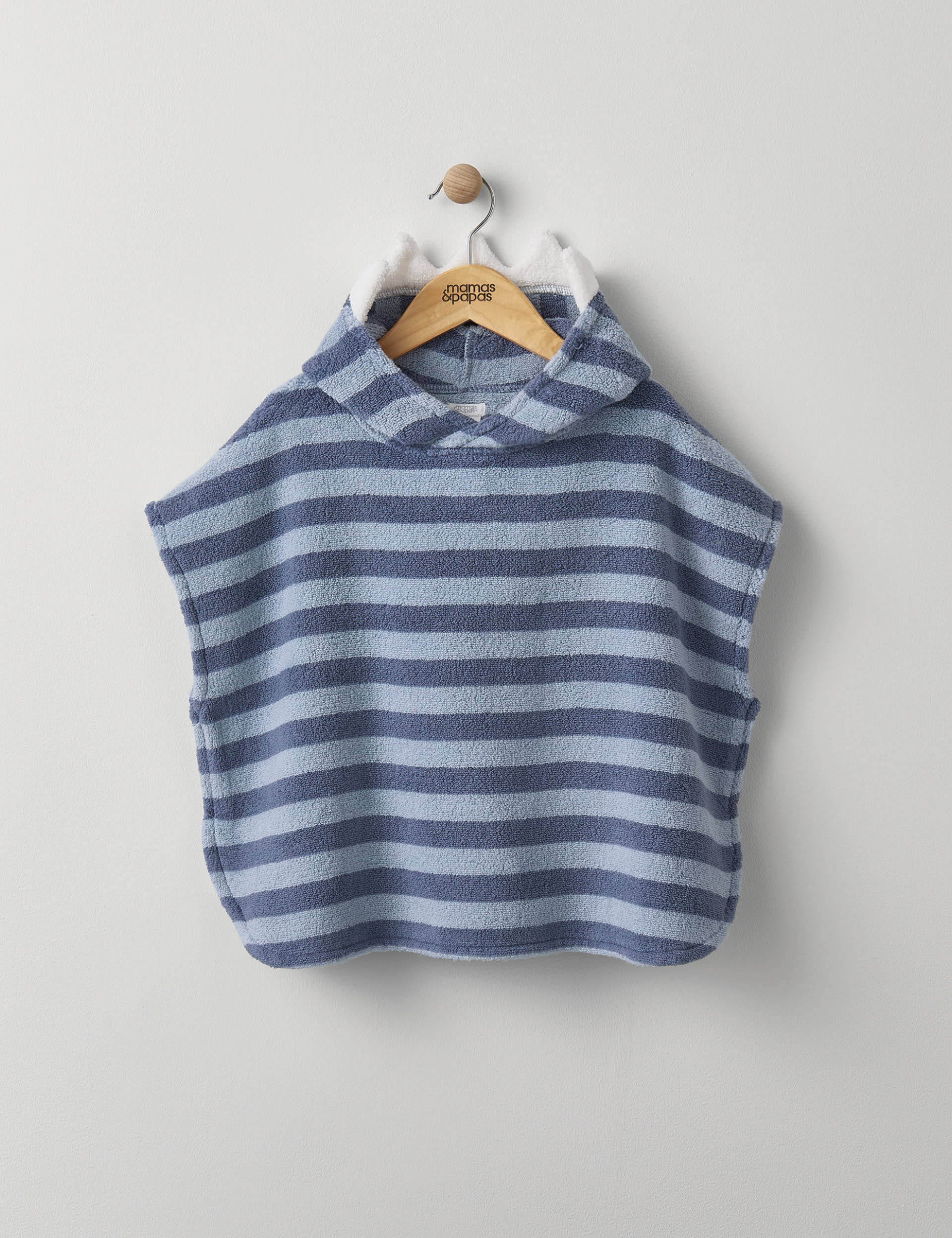 Towelling Shark Poncho (3 Mths-3 Yrs) | Mamas & Papas | M&S