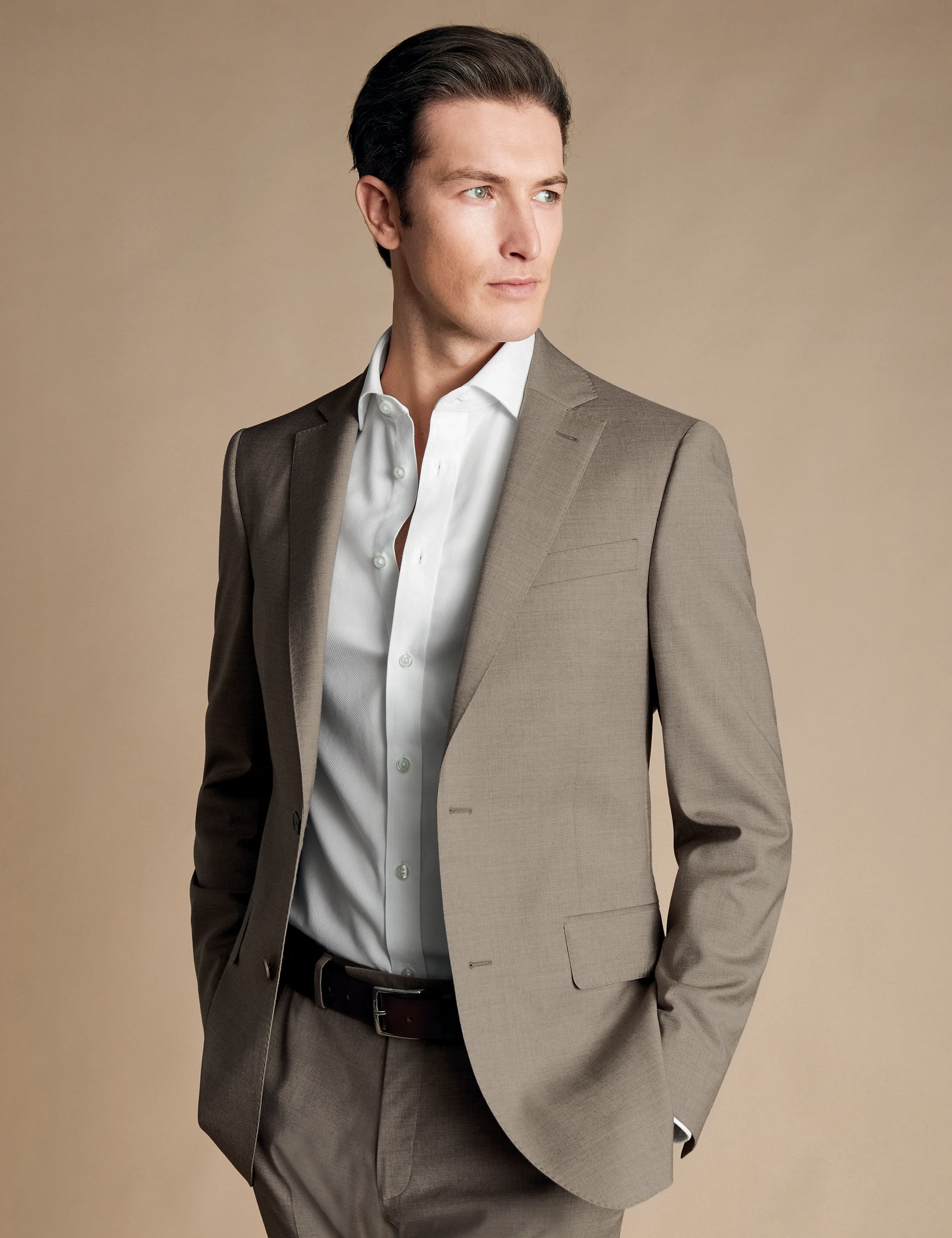 Merino Wool Rich Blazer | Charles Tyrwhitt | M&S