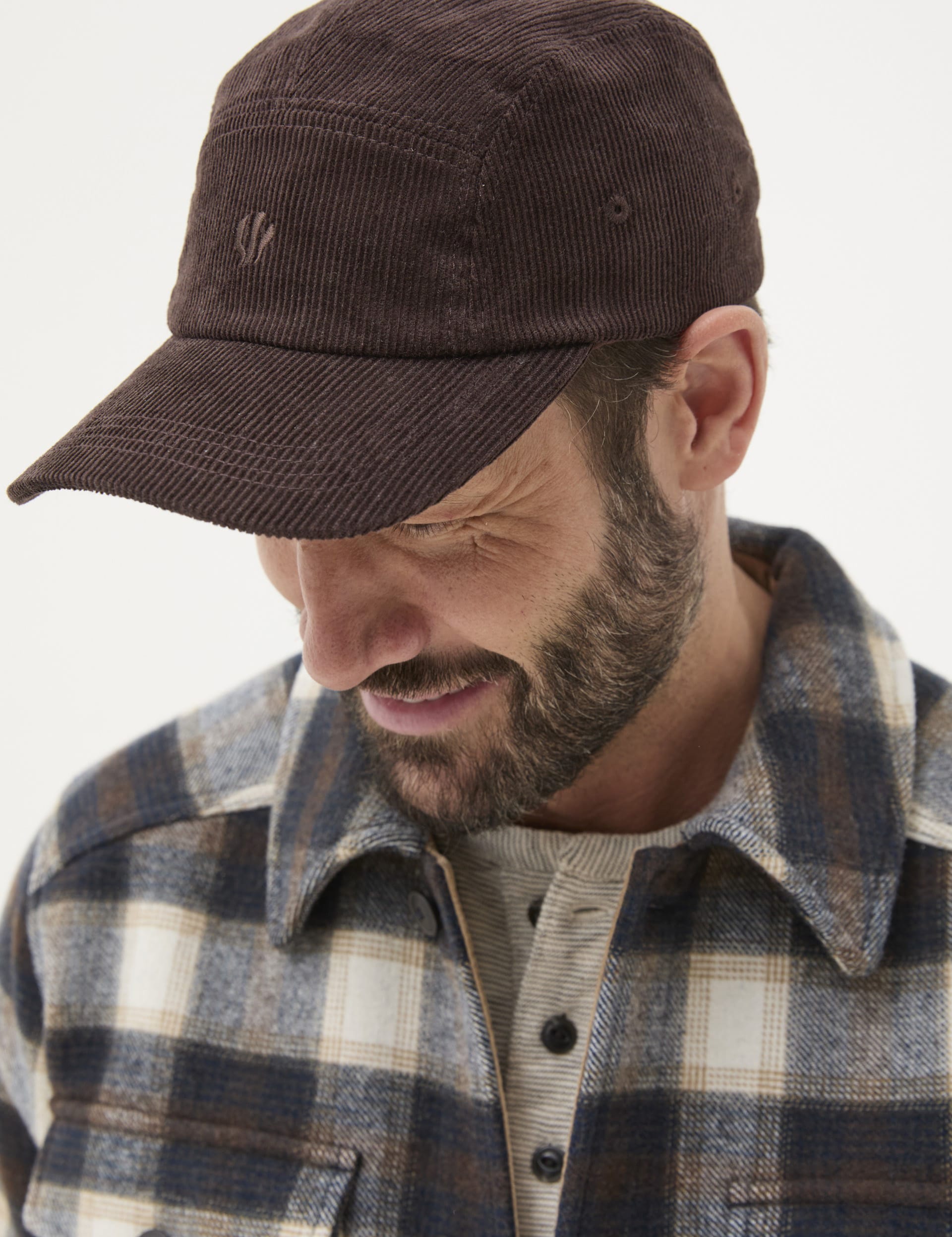 Cord 5 Panel Baseball Cap | FatFace | M&S
