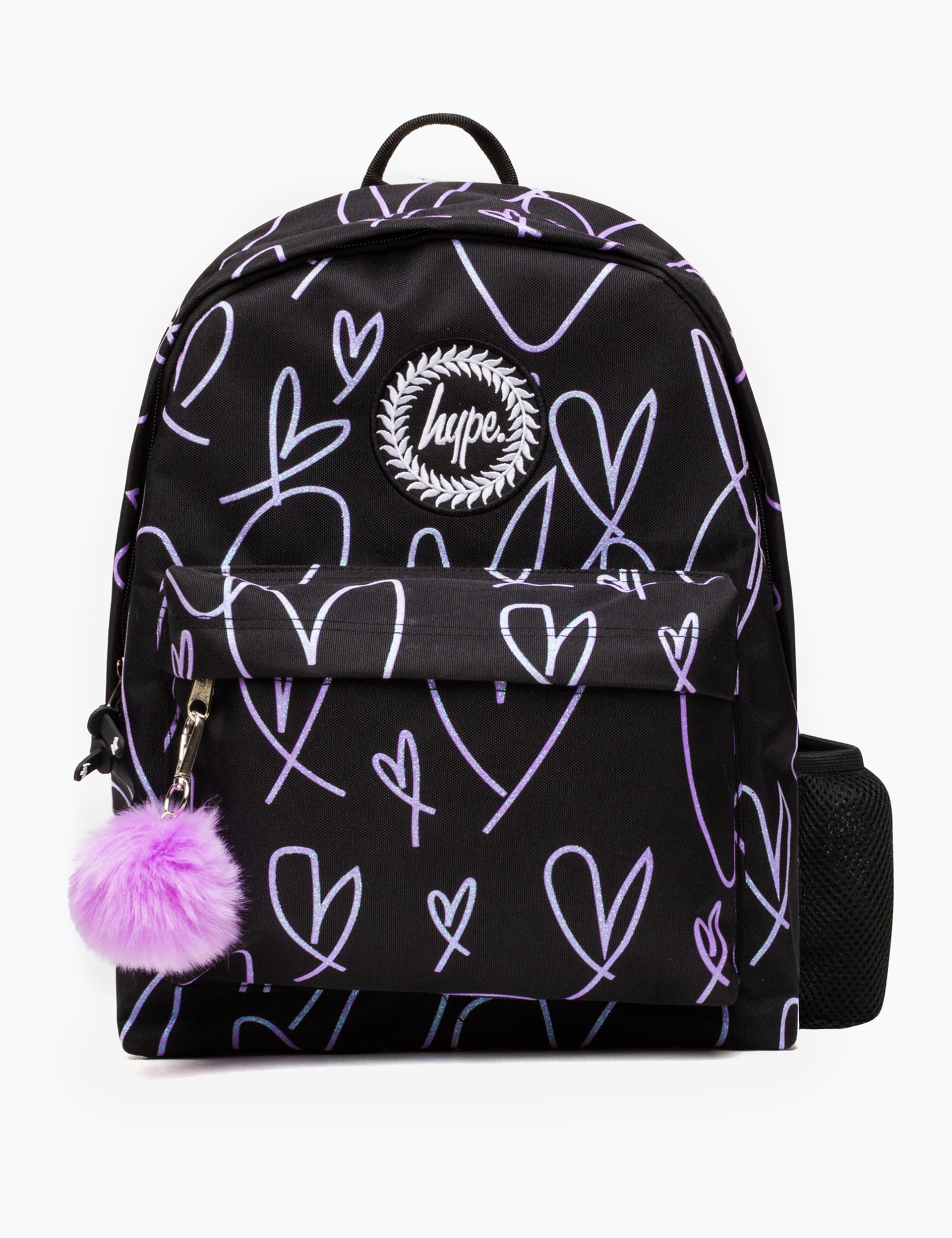 Kids' Heart Print Backpack | Hype | M&S