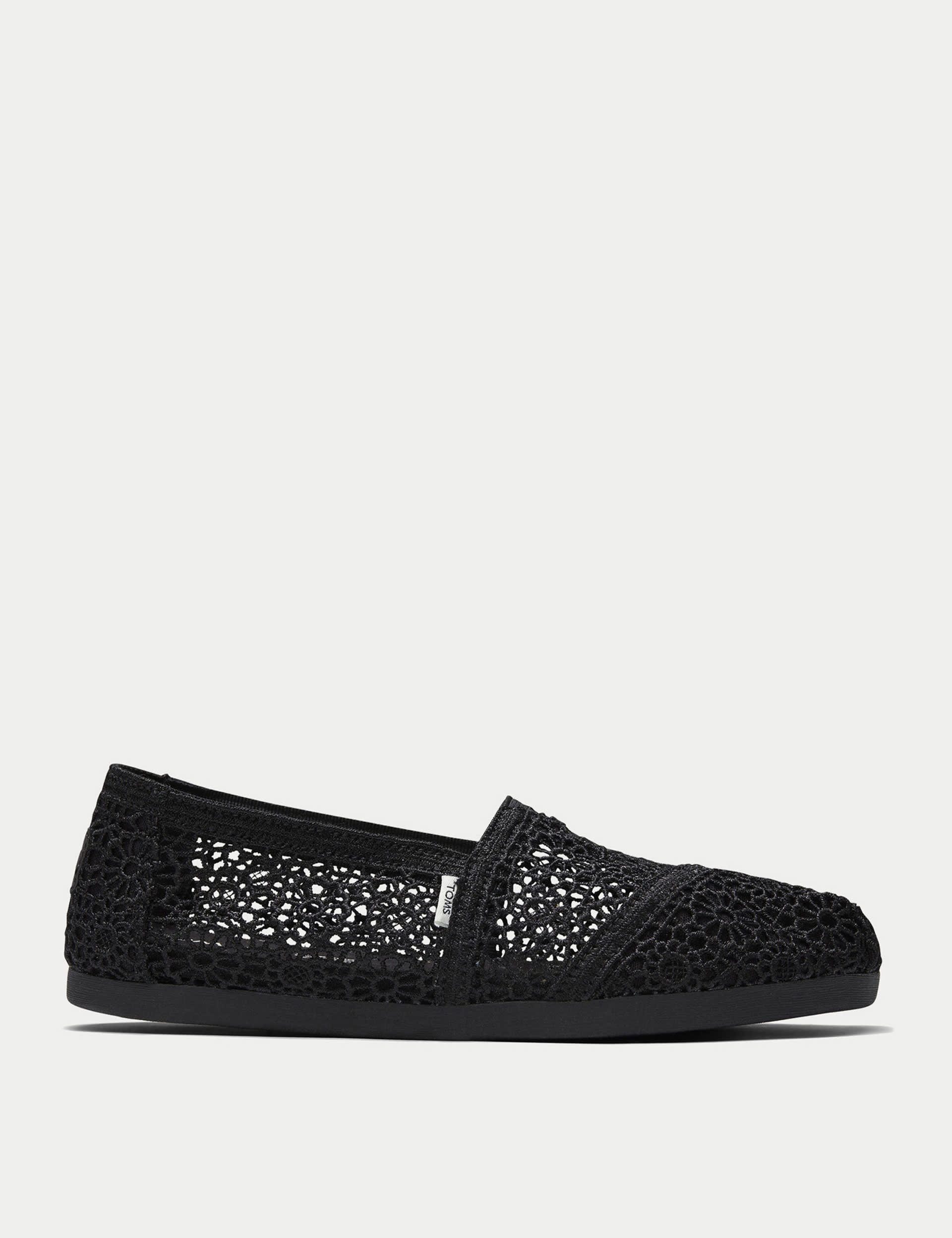 Canvas Embroidered Espadrilles | TOMS | M&S