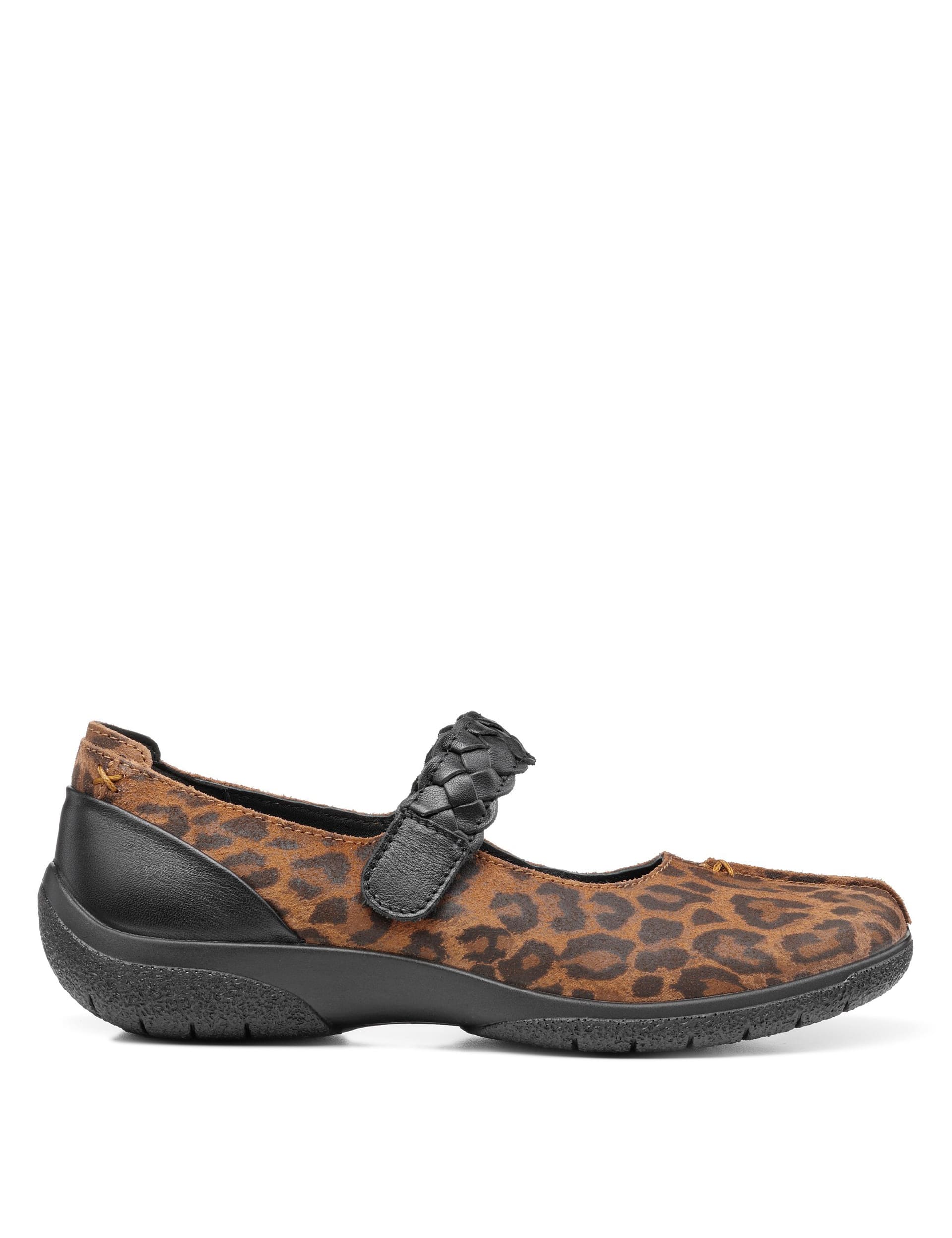 Shake II Leather Riptape Flat Pumps | Hotter | M&S