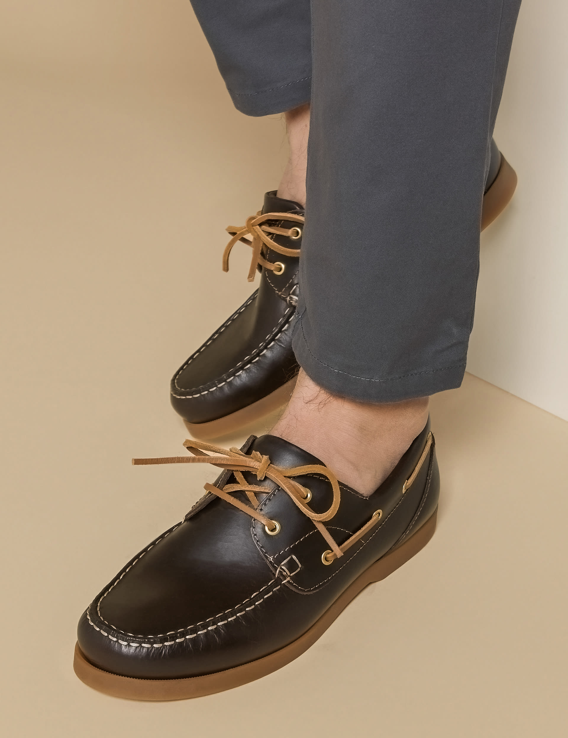 Leather Boat Shoes | Jones Bootmaker | M&S