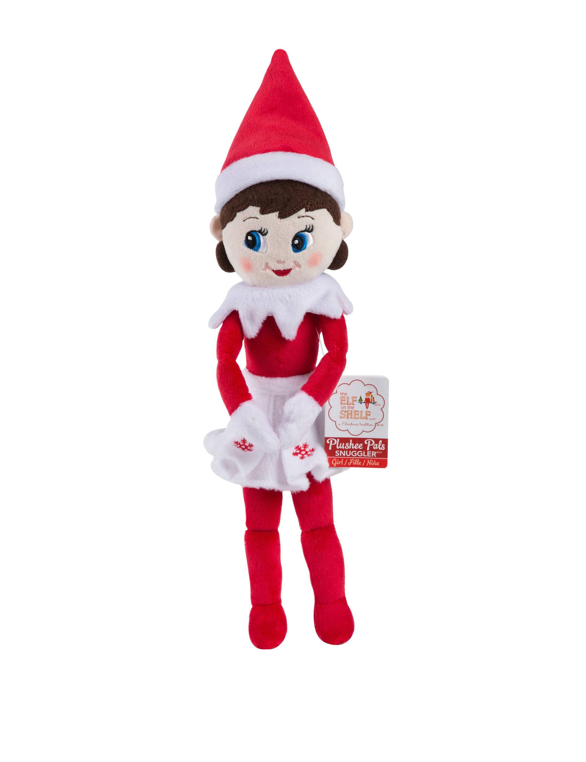 The Elf On The Shelf Plushee Pals® Snuggler Girl With Blue Eyes (12 ...