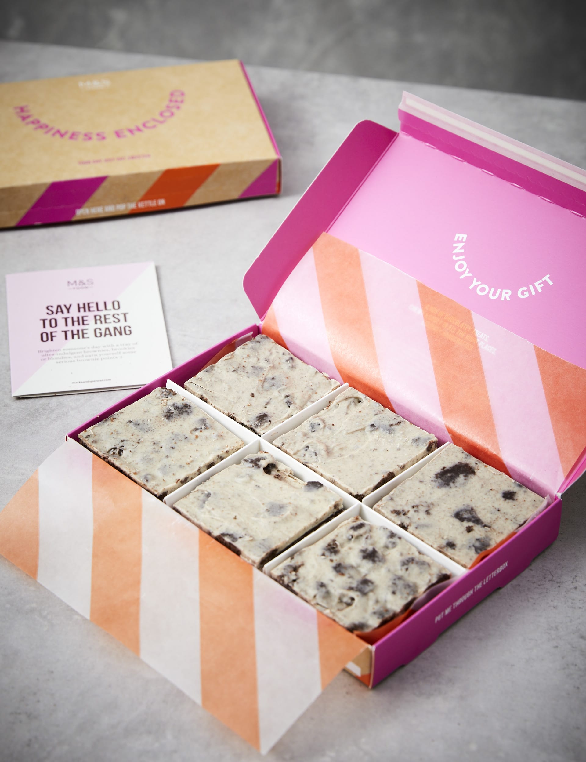 6 Cookies & Cream Brownies Letterbox Gift | M&S