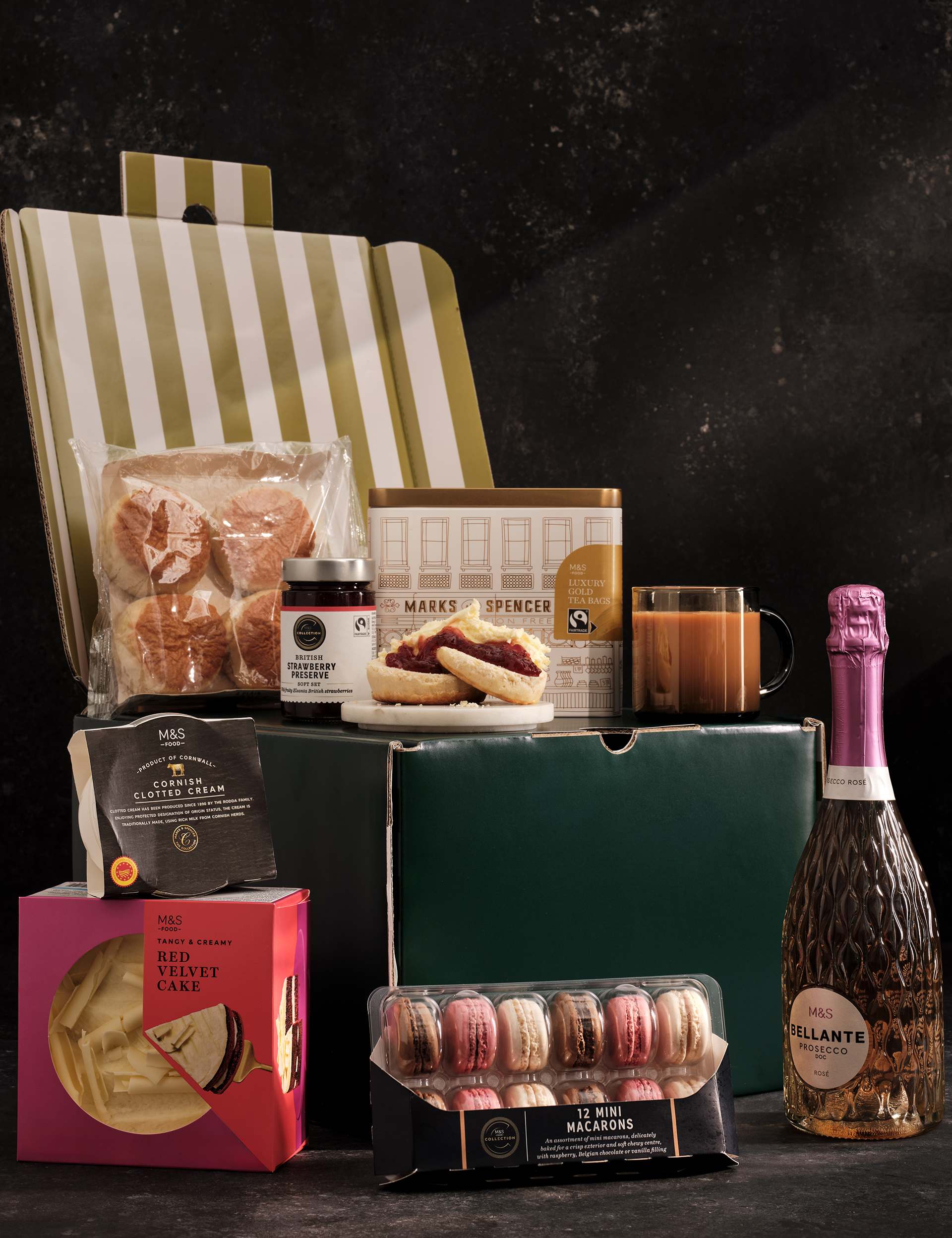 Pink Prosecco Afternoon Tea | M&S Collection | M&S