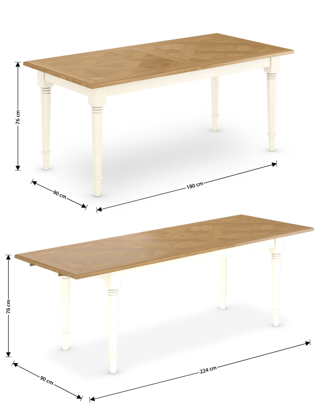 Greenwich Extending Dining Table | M&S