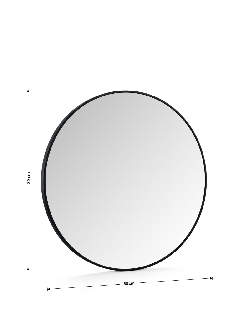 Metal Circle Wall Mirror | M&S Collection | M&S