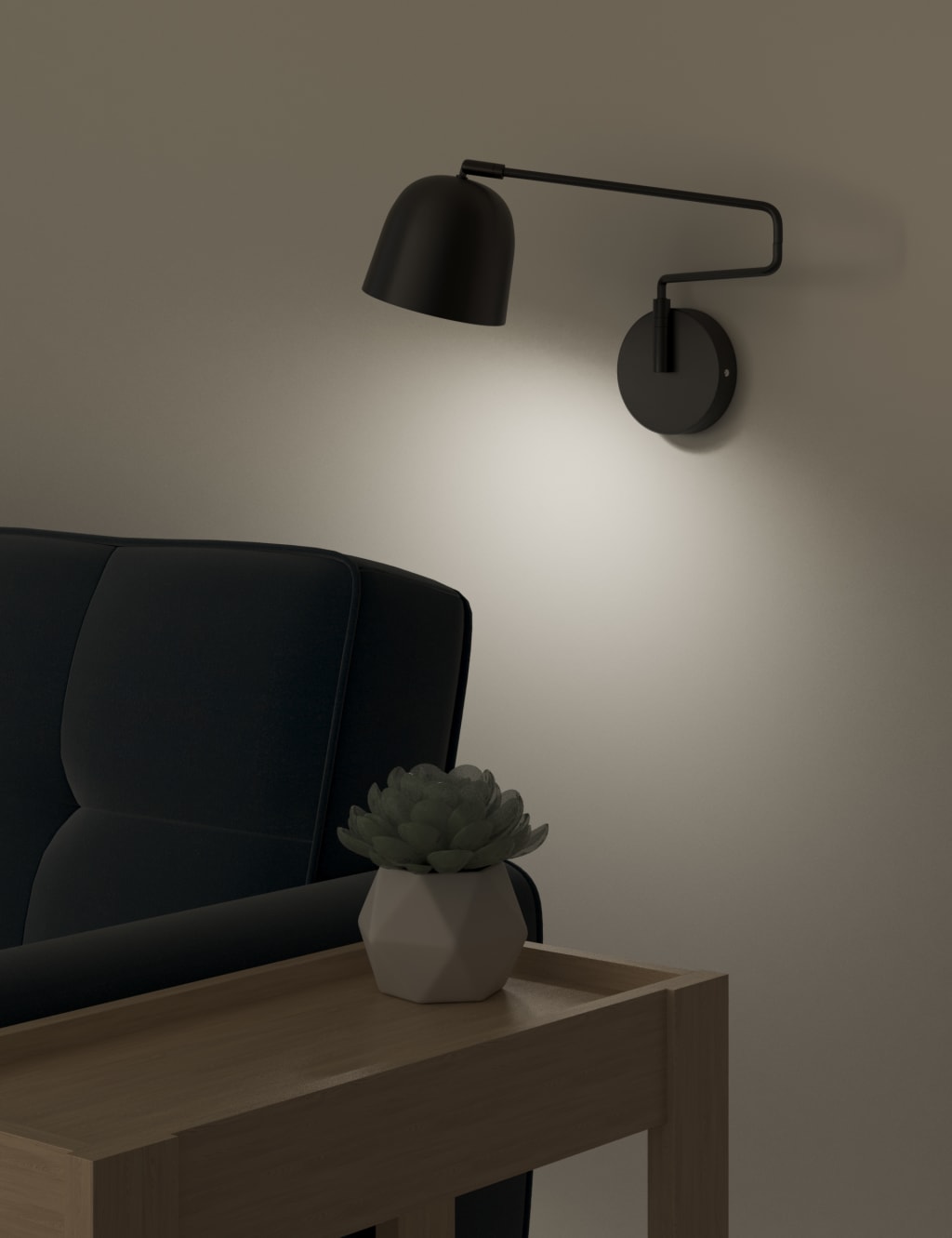 Finn Metal Wall Light | M&S Collection | M&S IE