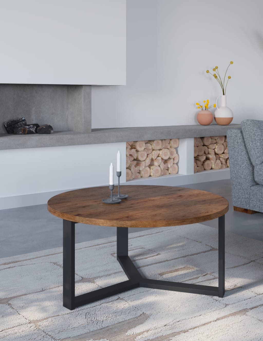Brookland Round Coffee Table | M&S