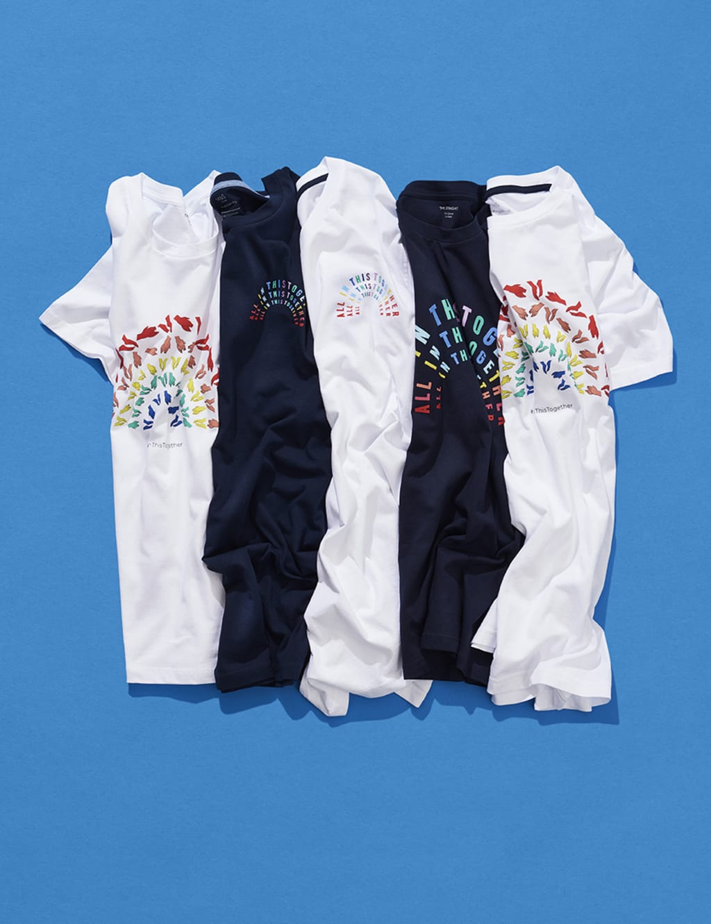 M & s all in this together t shirts store
